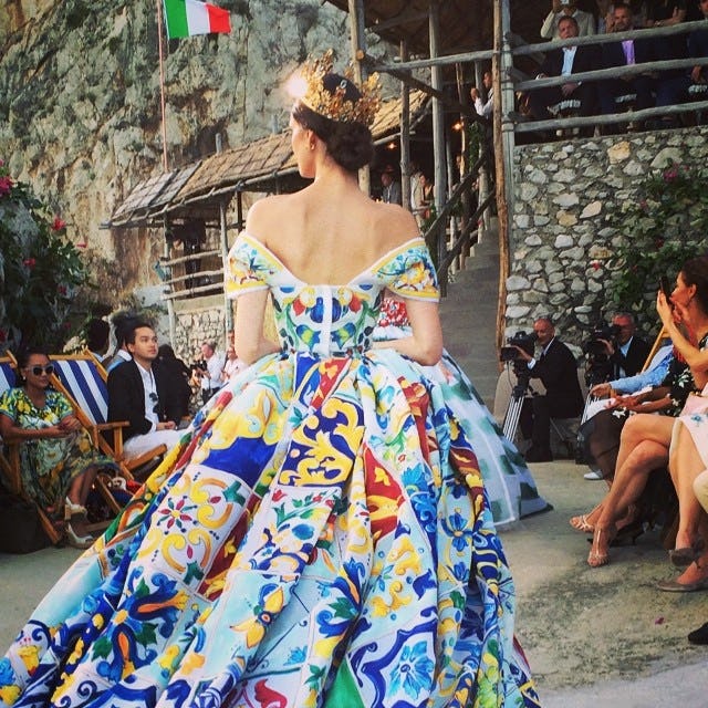 There’s a Reason Models and Designers Are All Going to Capri