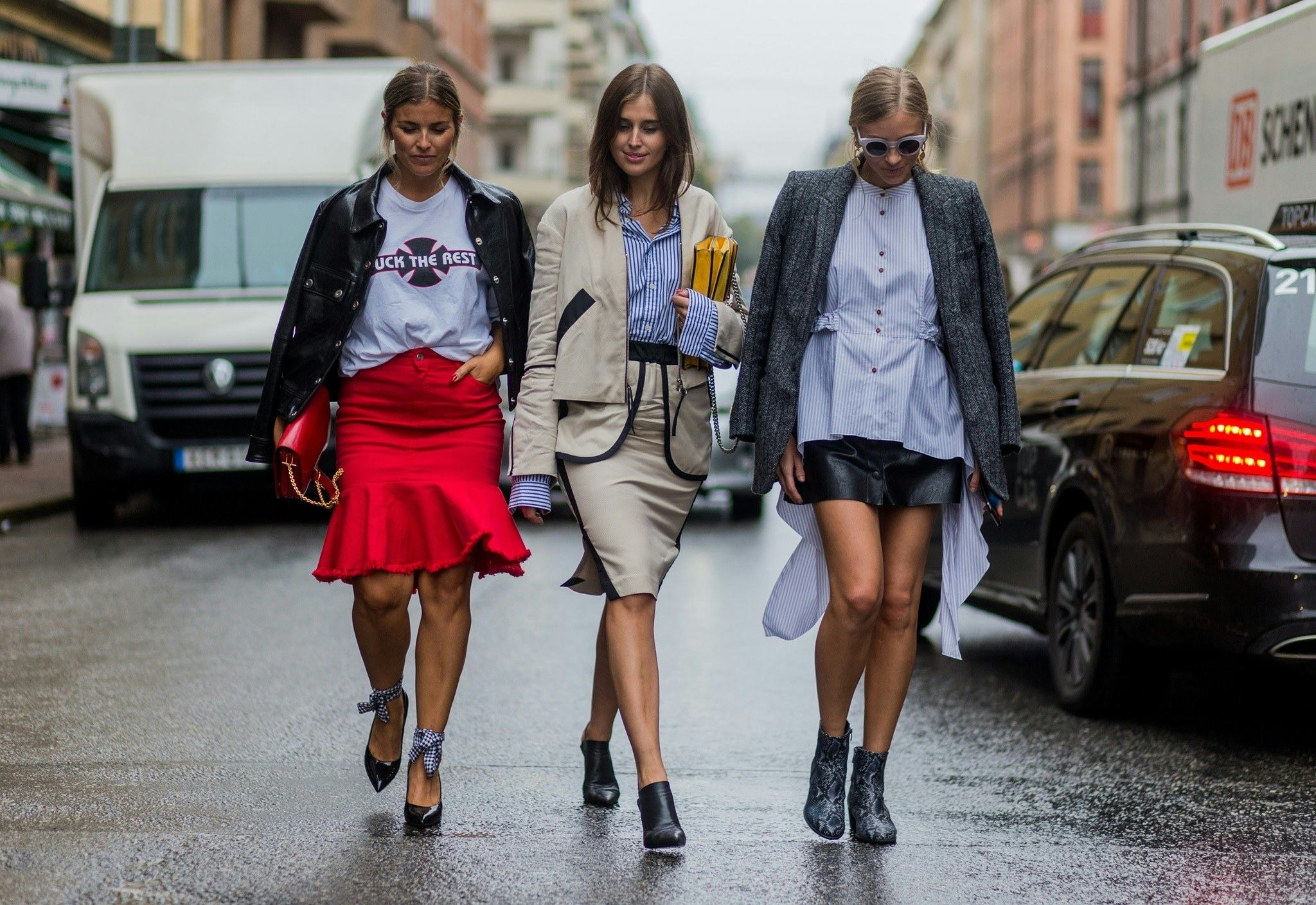 Rain Can’t Hold Back the Best of Stockholm Street Style