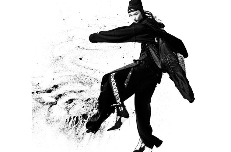 Meet He Cong, the Up-and-Coming Model Starring in Rihanna’s Fenty Campaign