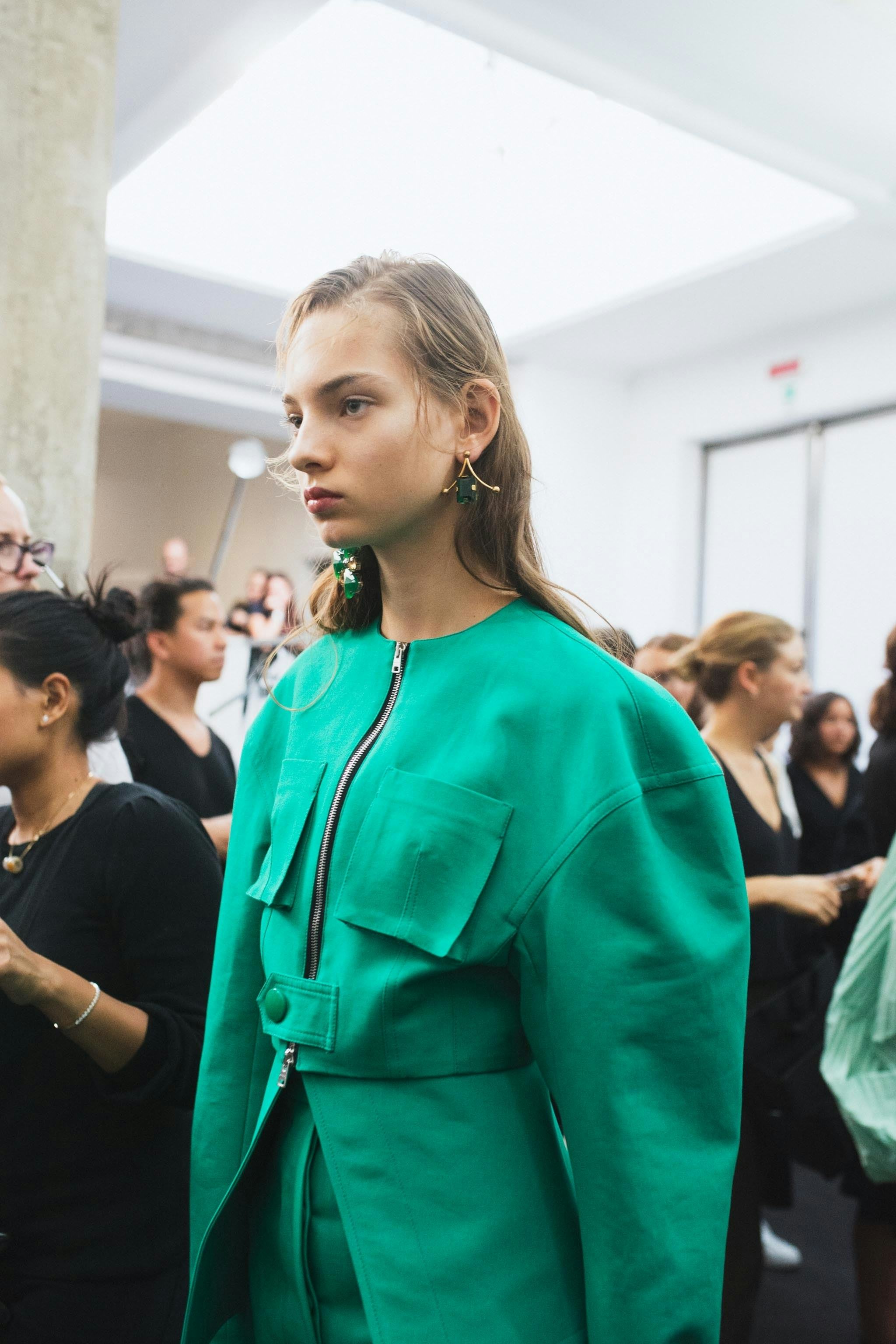 Go Backstage at the Vivid, Retro Marni Spring 2017 Show at Milan ...