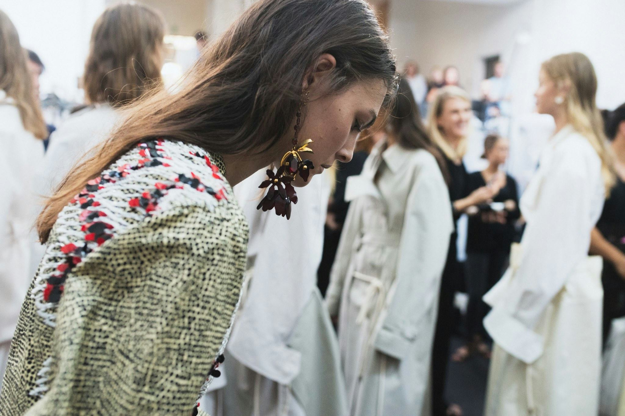 Go Backstage at the Vivid, Retro Marni Spring 2017 Show at Milan ...