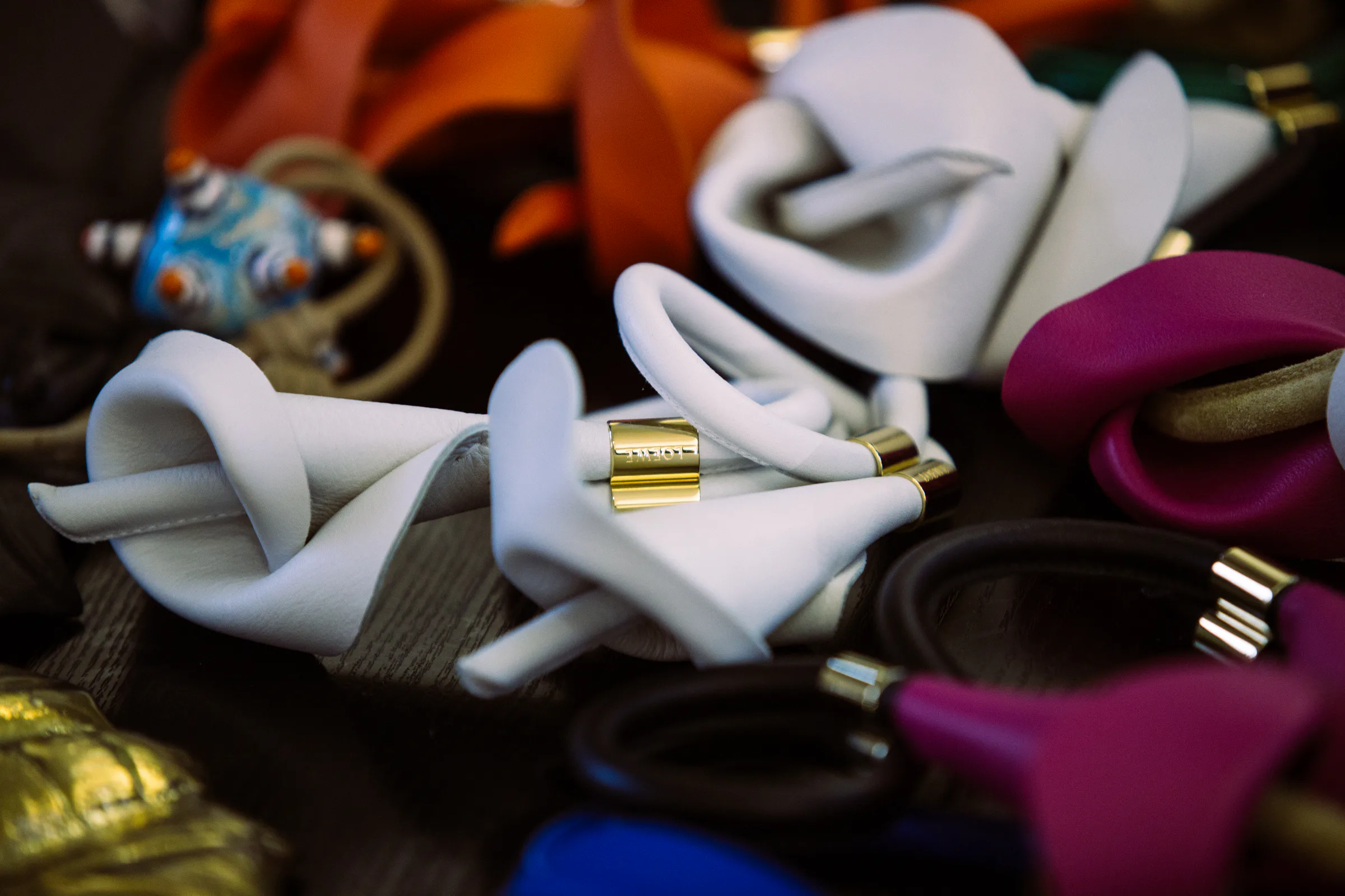 Jonathan Anderson Forecasts Loafers with Socks and Carpet Bags at Loewe ...