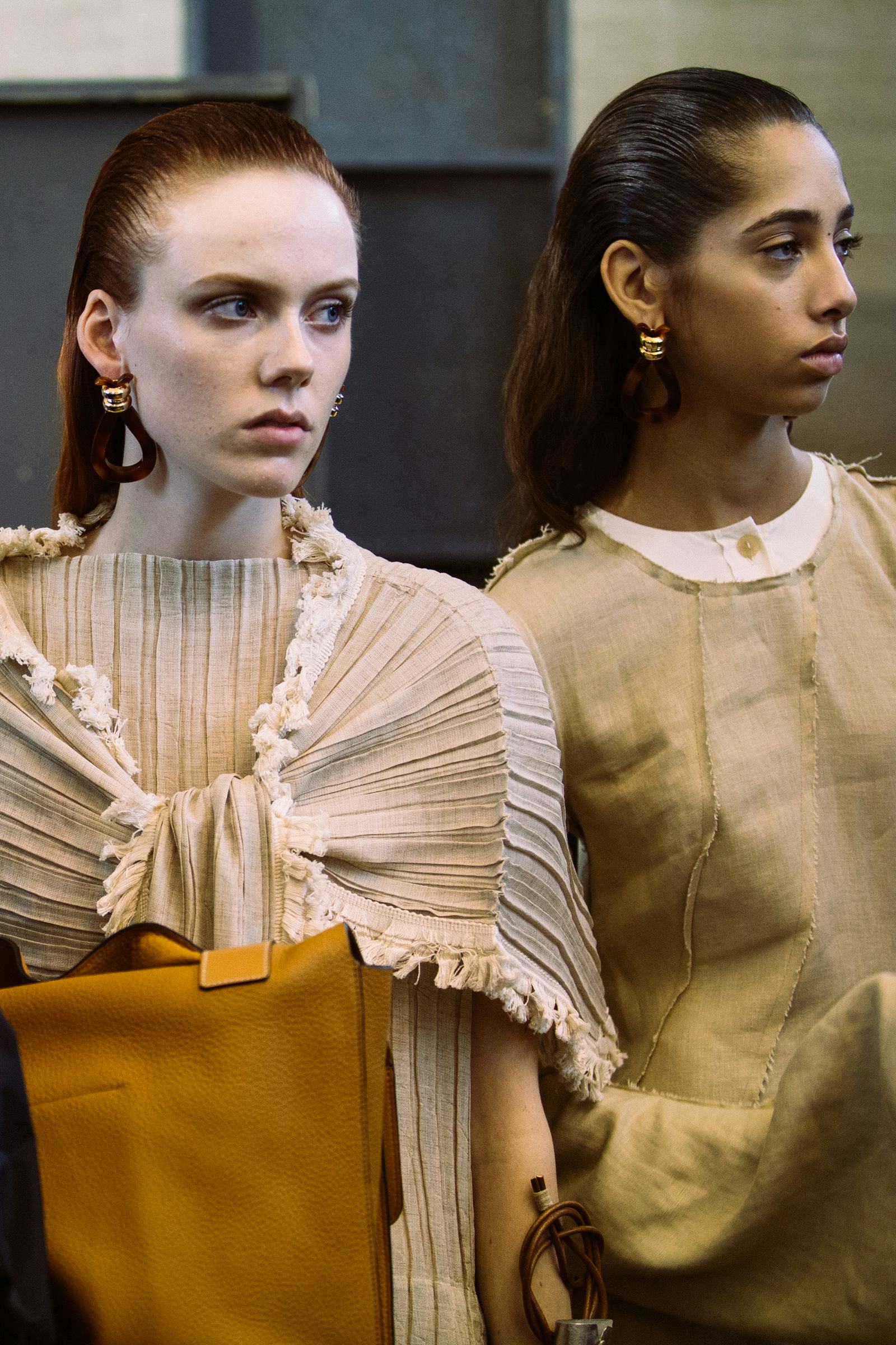 Jonathan Anderson Forecasts Loafers with Socks and Carpet Bags at Loewe ...