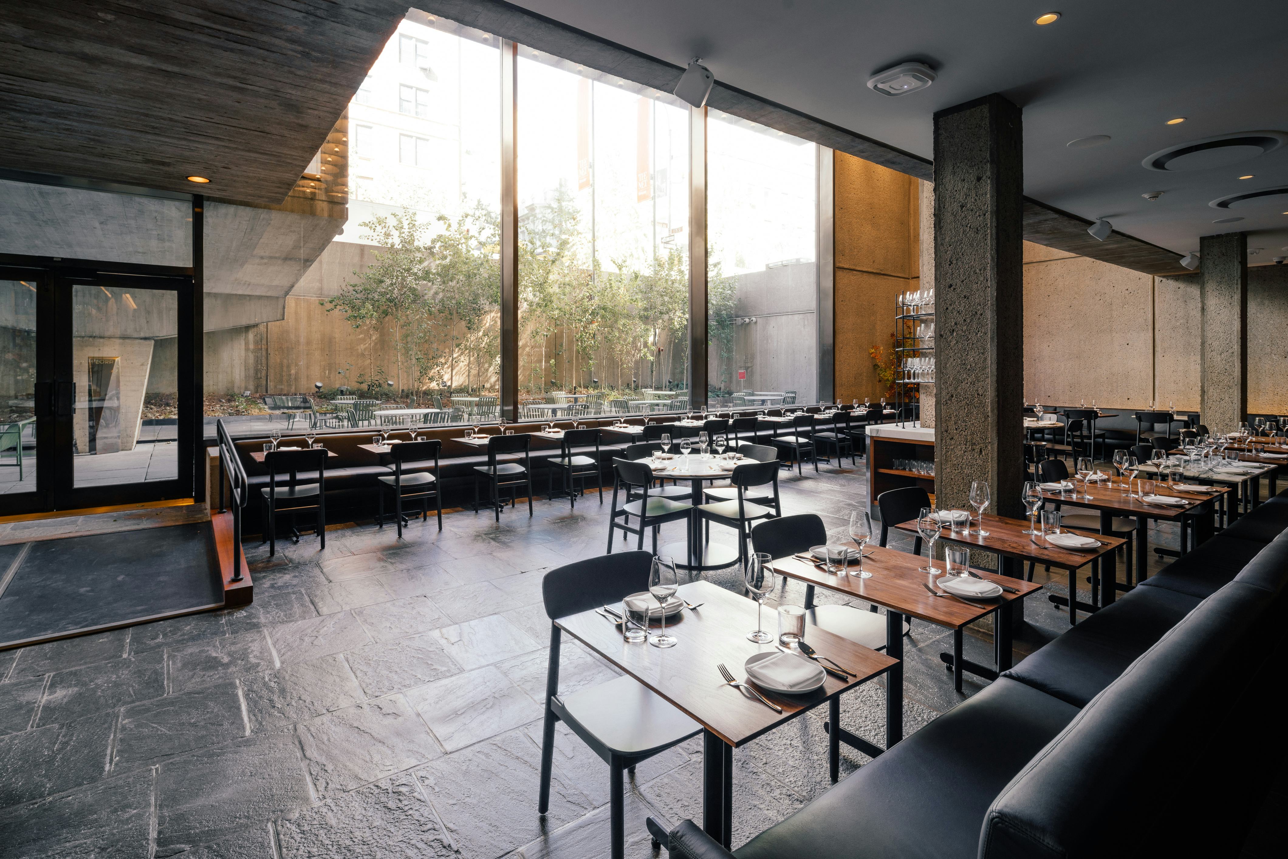 Inside Flora Bar and Coffee