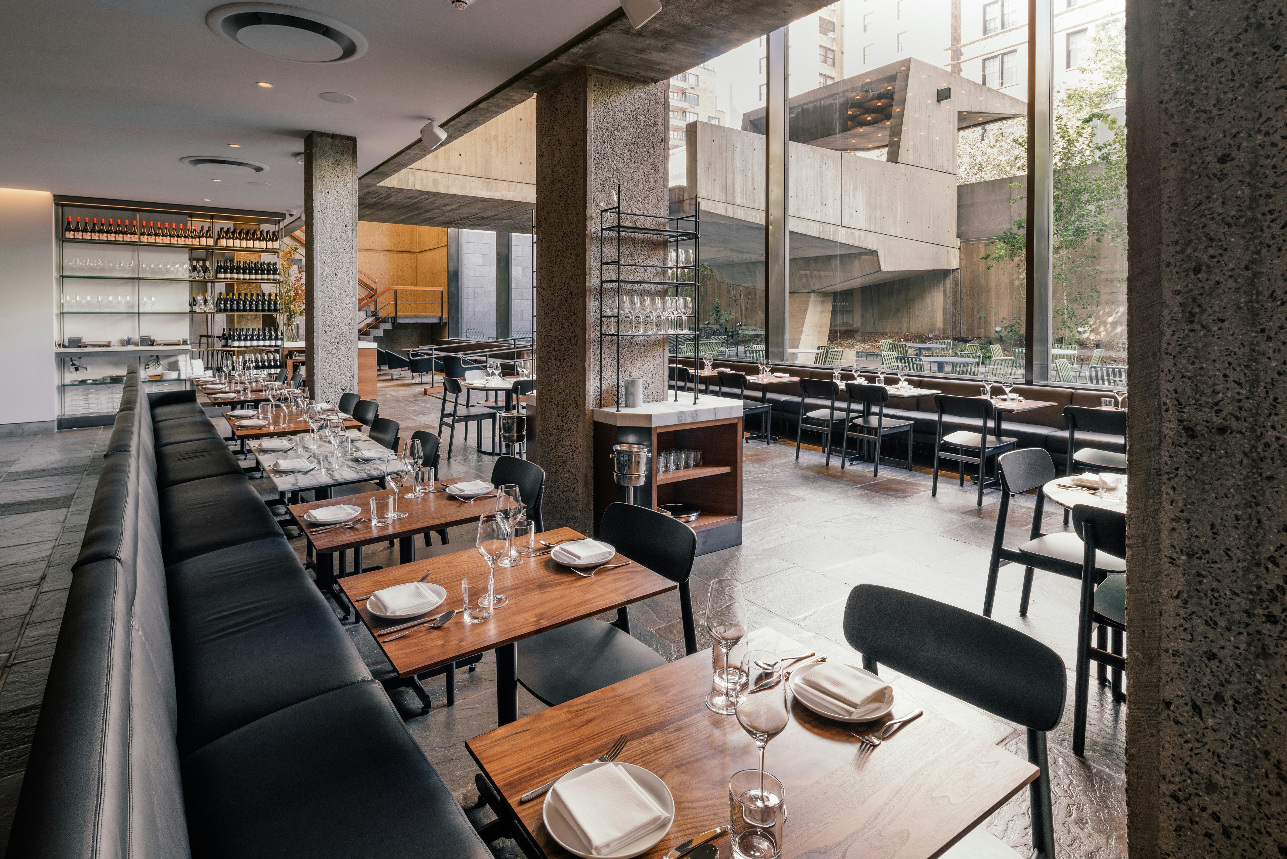 Inside Flora Bar and Coffee