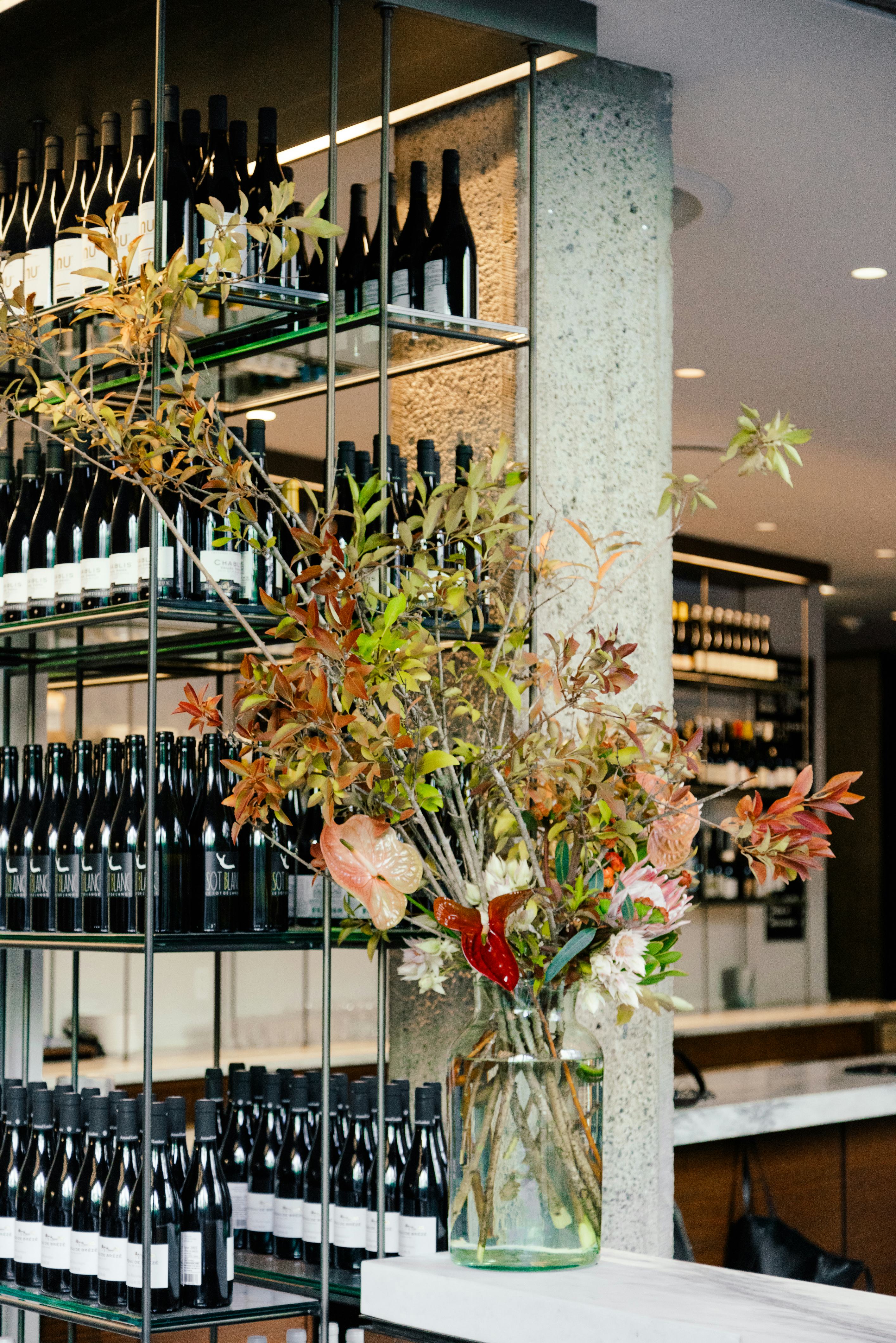 Inside Flora Bar and Coffee