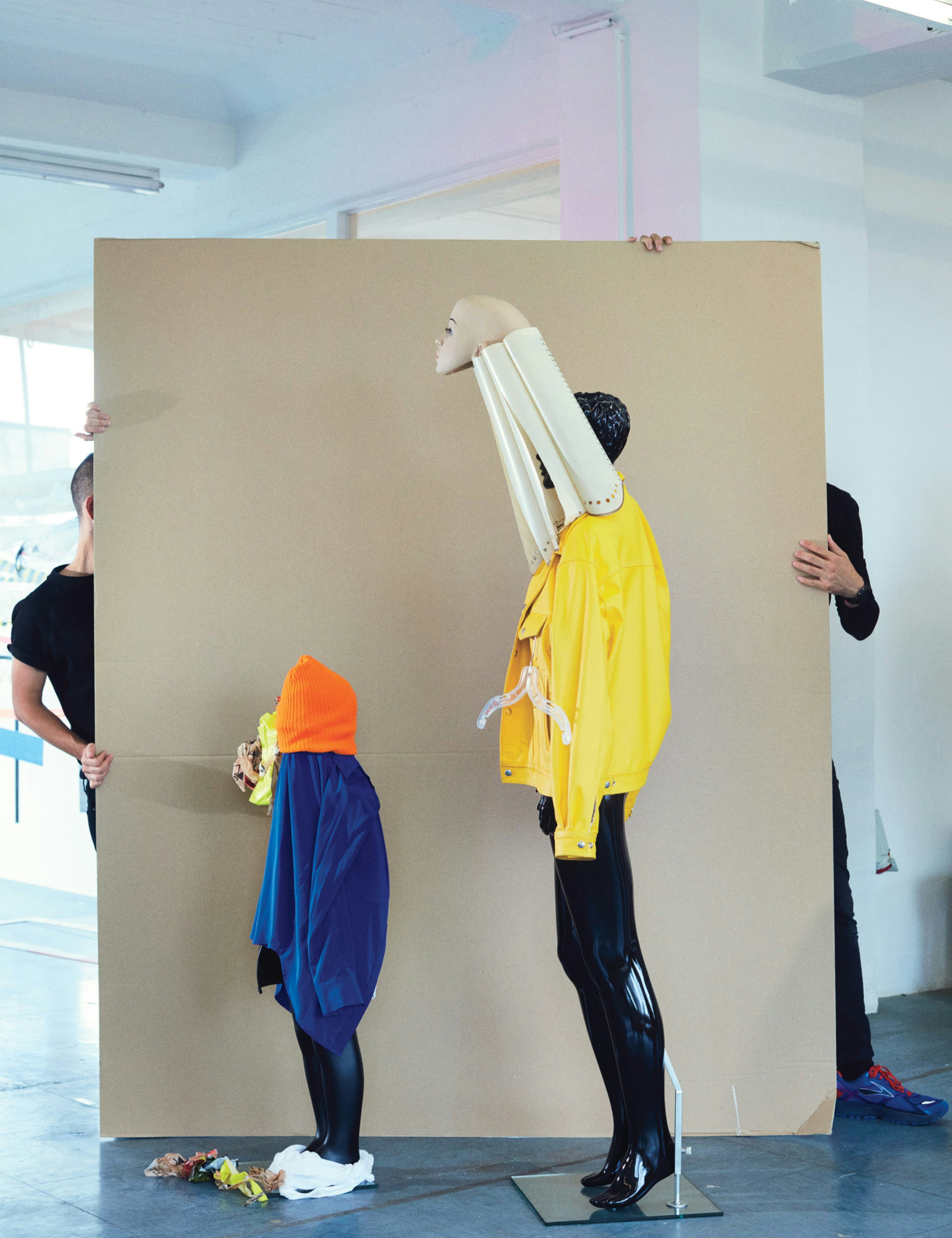 Clothes Encounters: See Artist Isa Genzken’s Spectacular W Commission