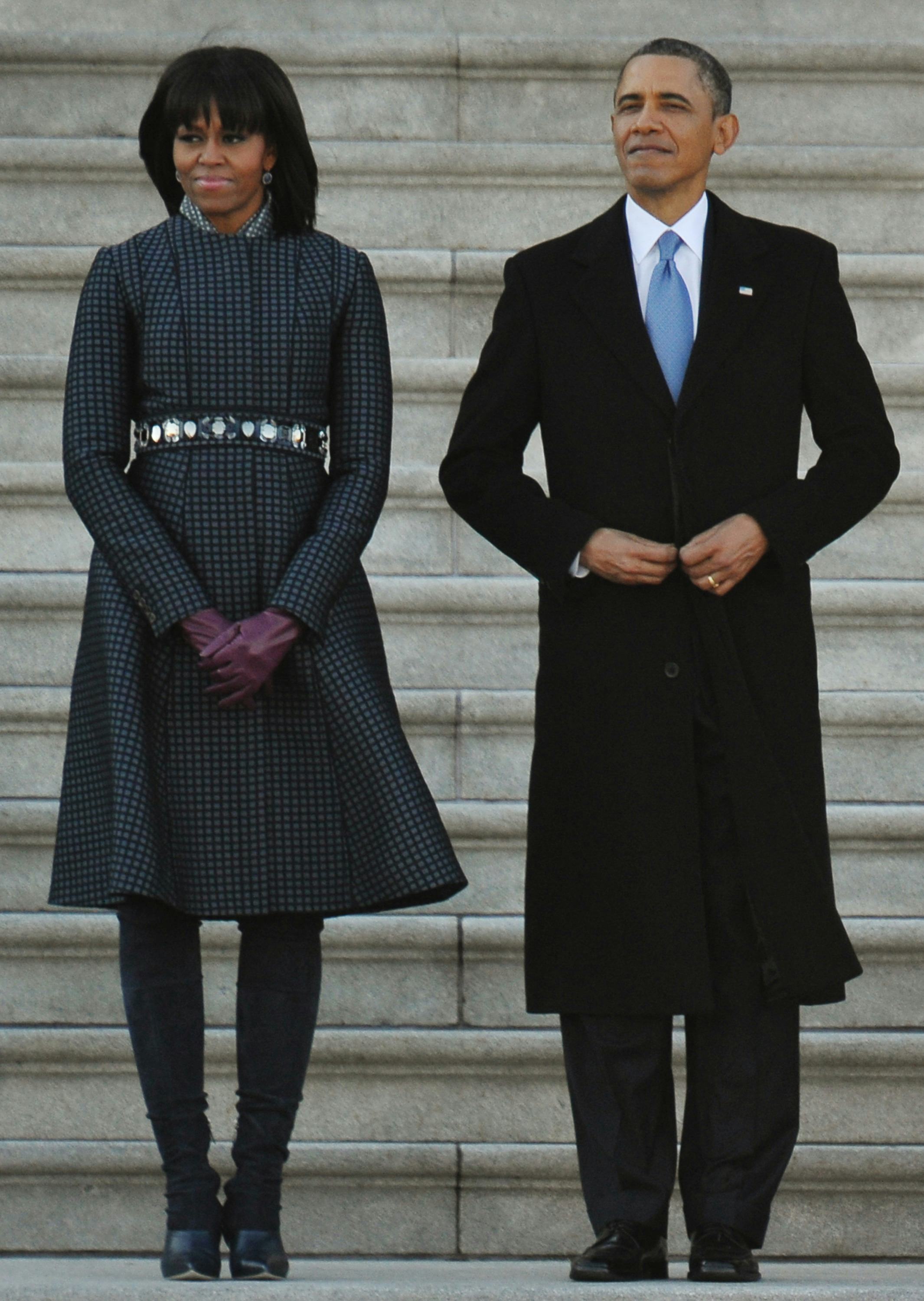 Michelle Obama and Her Hair: Celebrating Eight Years of Bangs, Curls ...