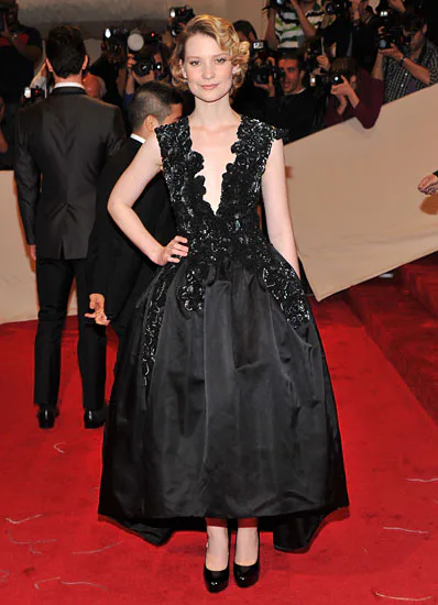 Mia Wasikowska’s Best Red Carpet Moments