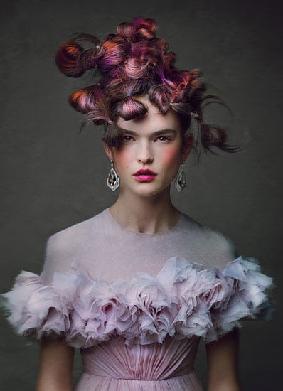 Makeup Artist Val Garland in W