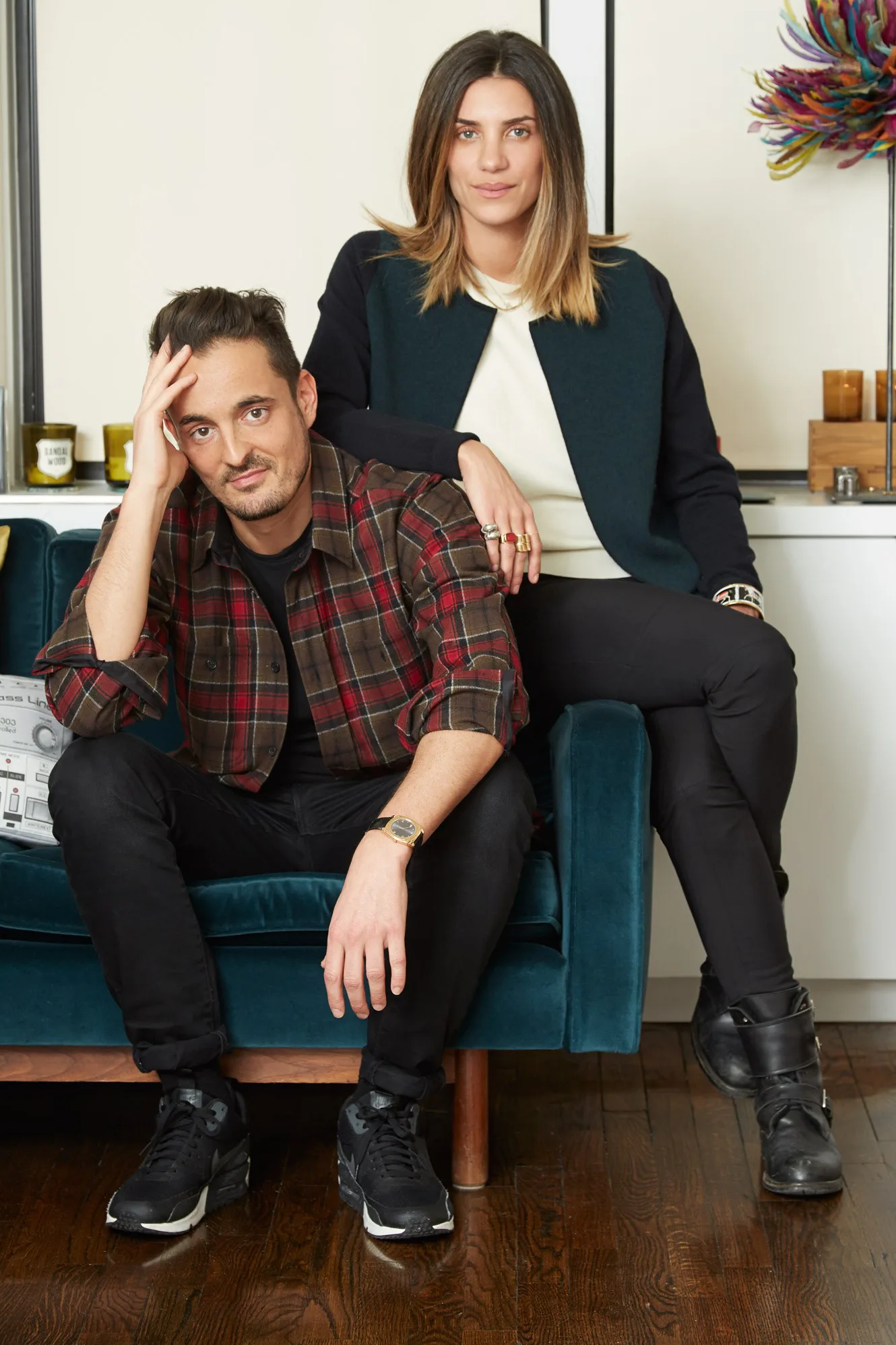 Dylan Brant and Chloé Perrin