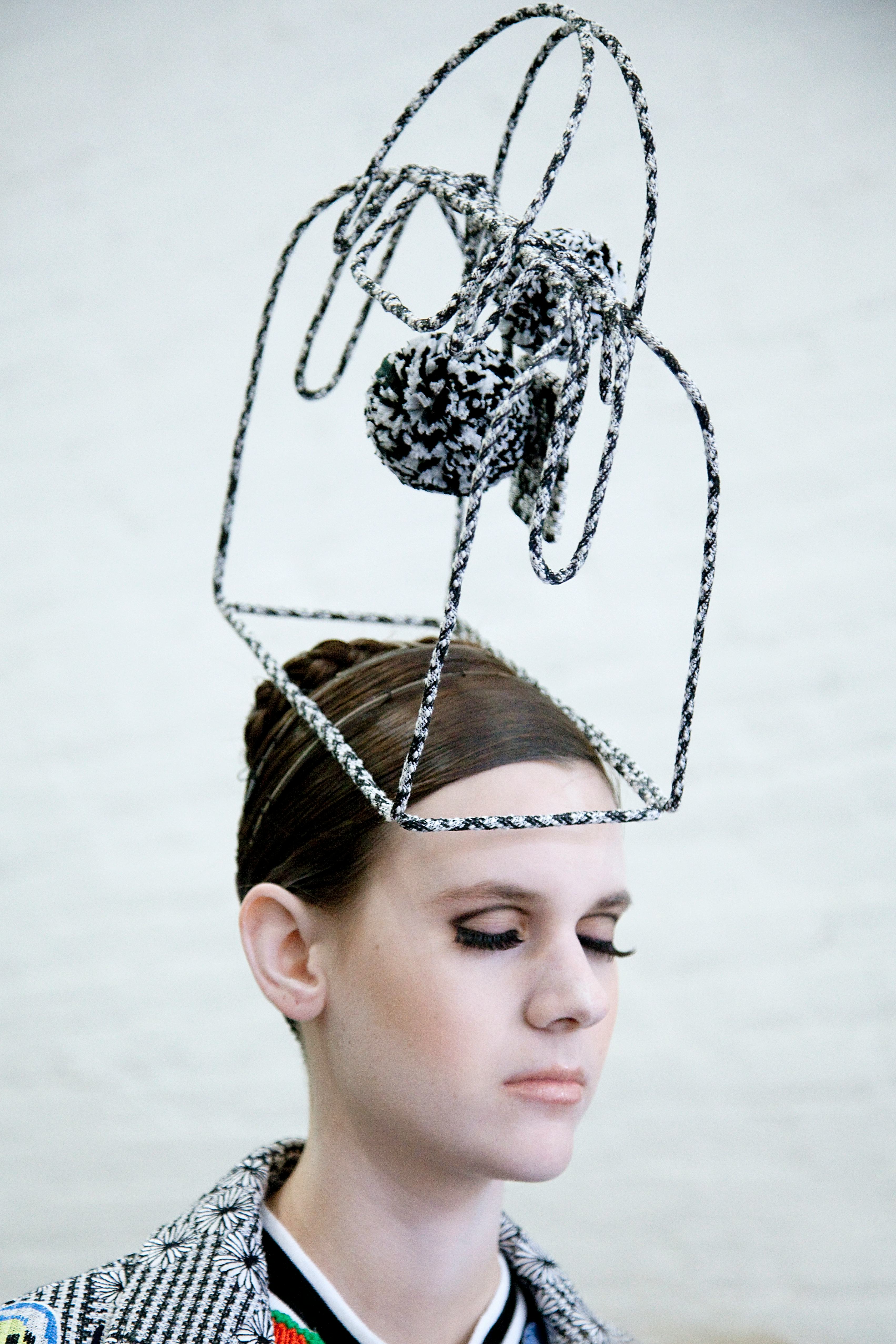 Thom Browne Spring 2015: Backstage Beauty