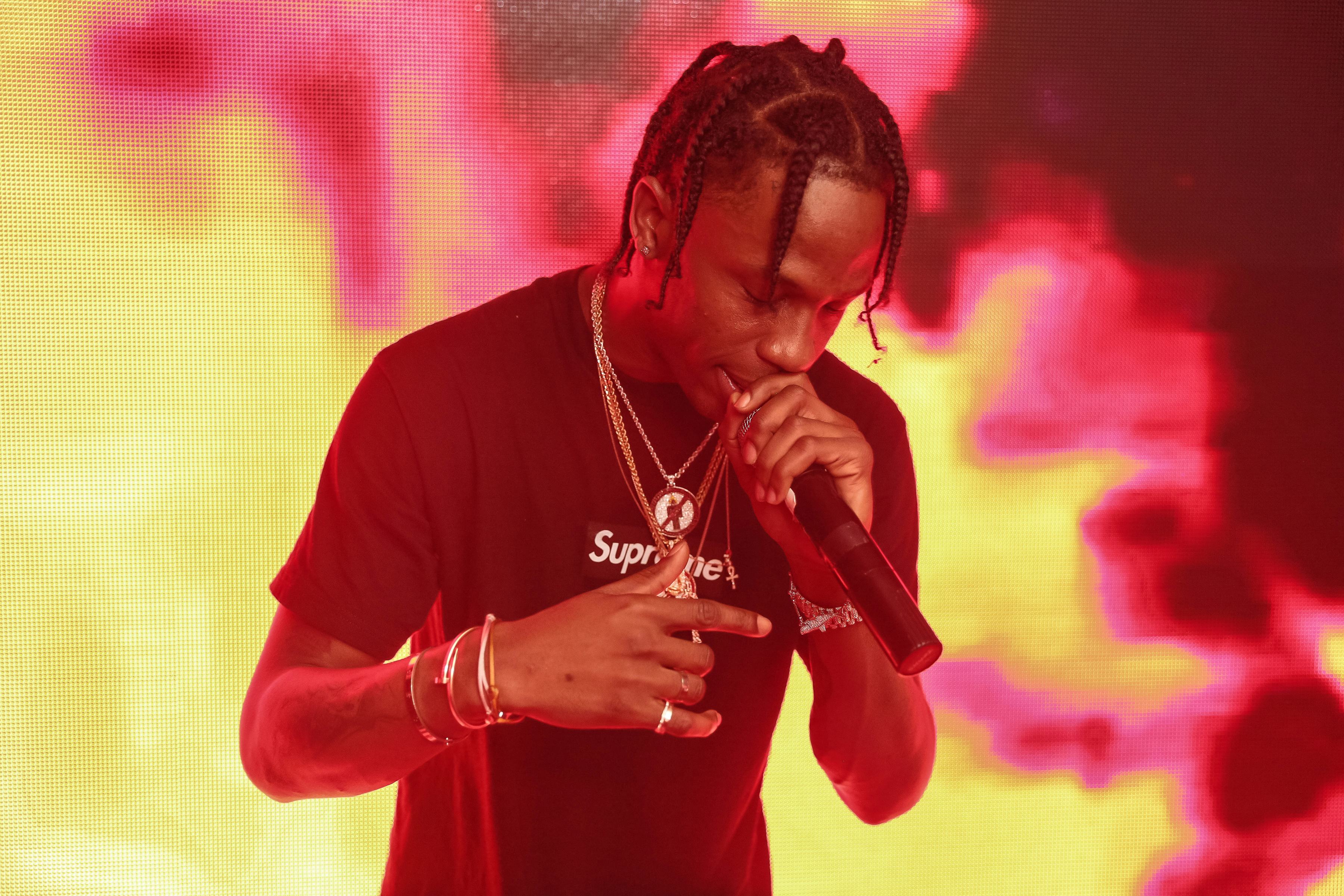 Travis Scott Steps Out on His Own