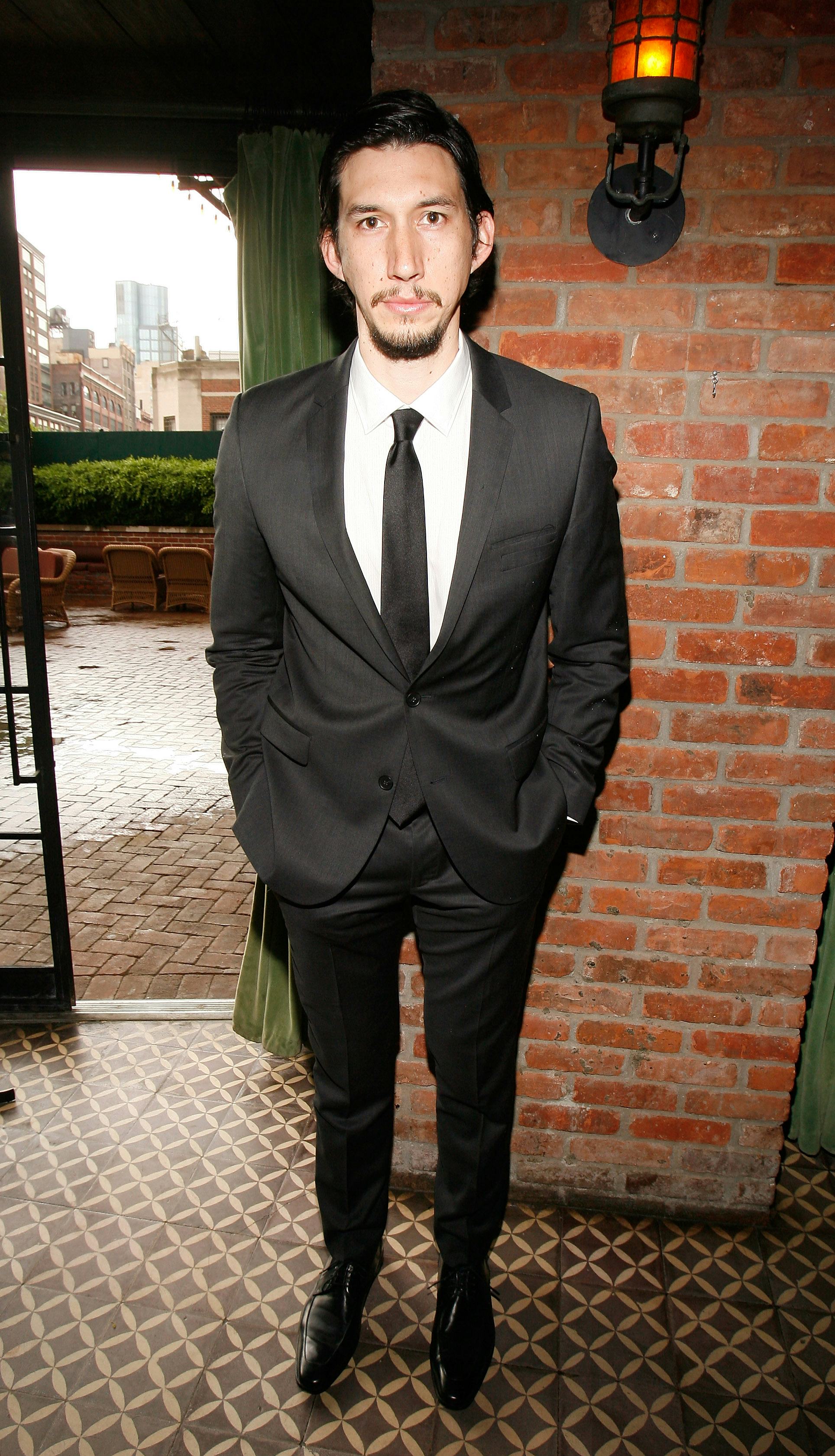 Adam Driver Is Anything But Adventurous on the Red Carpet