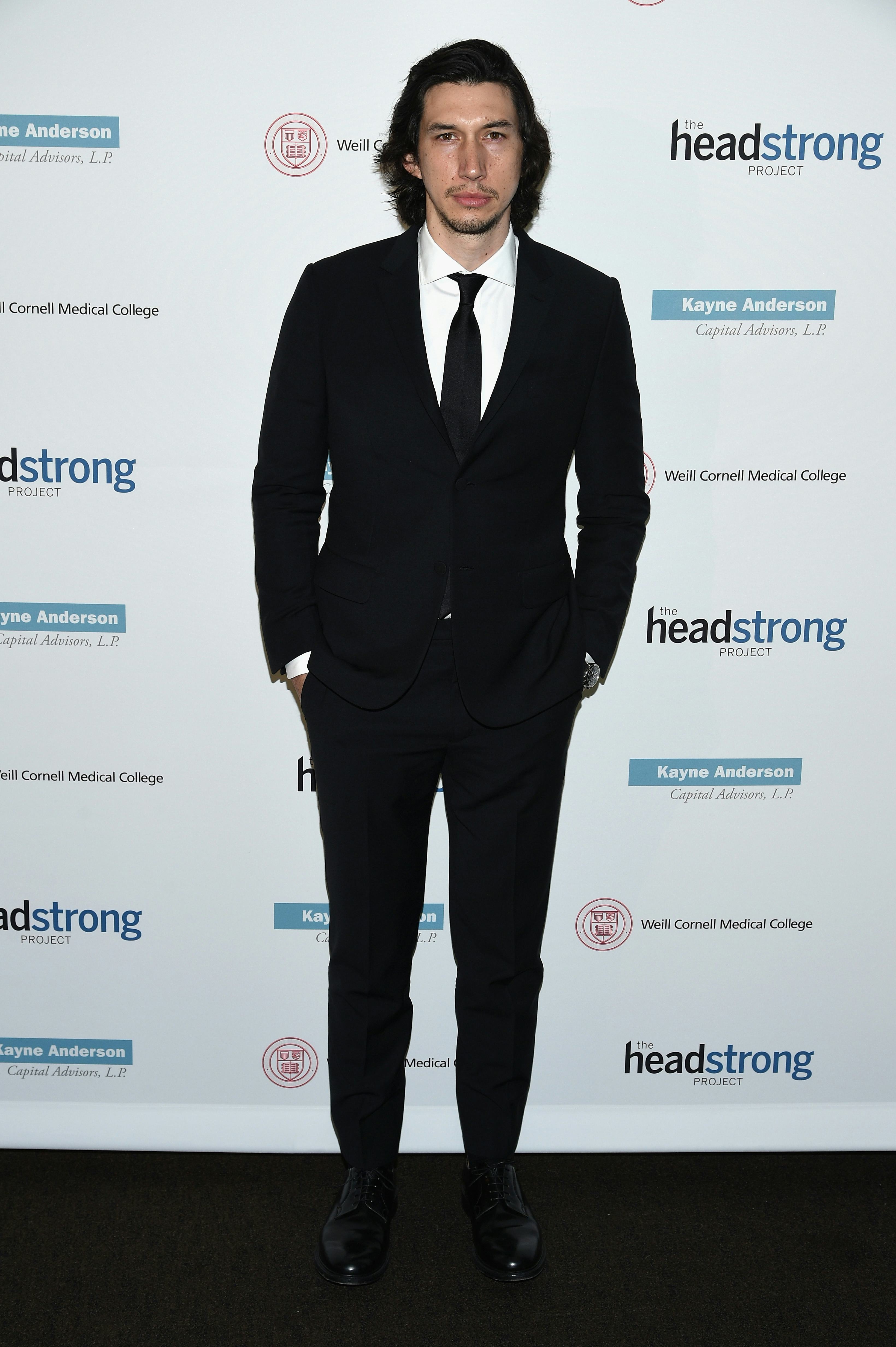 Adam Driver Is Anything But Adventurous on the Red Carpet