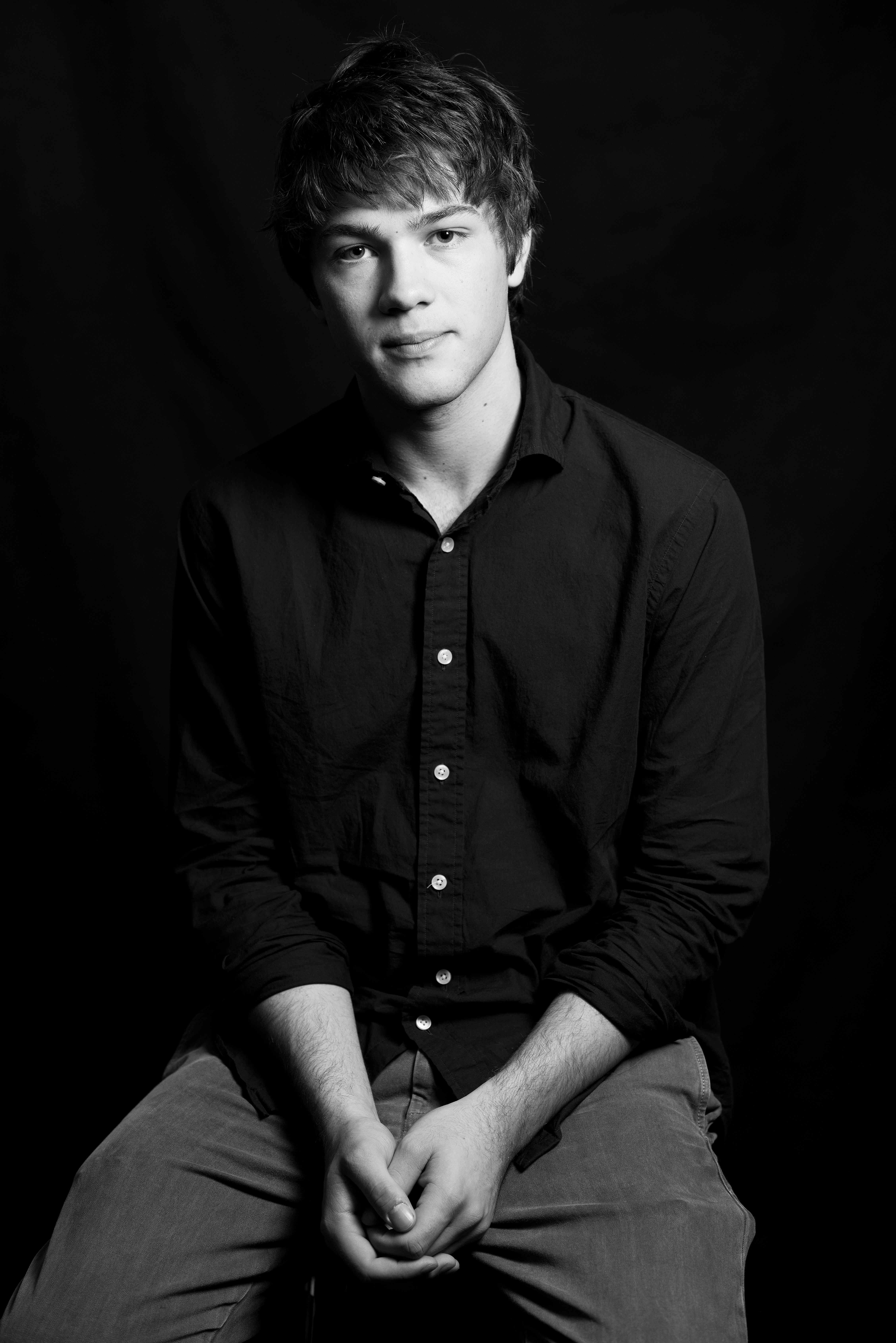 Karl Glusman Gets Dirty