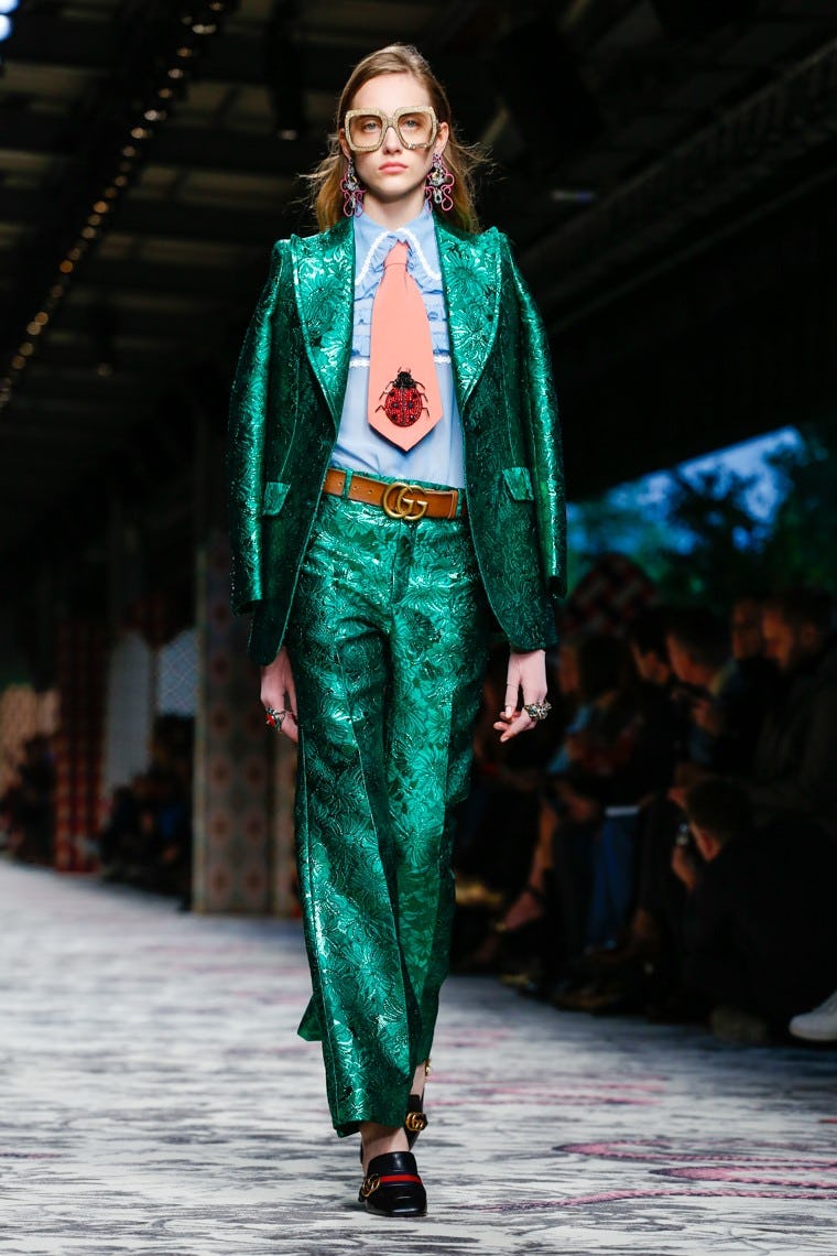 Go For the Green Suit