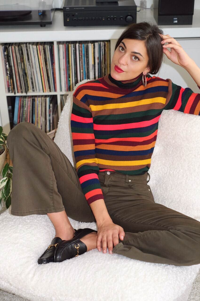 Sarah Staudinger Loves Rainbow Sandals, Hates Harem Pants