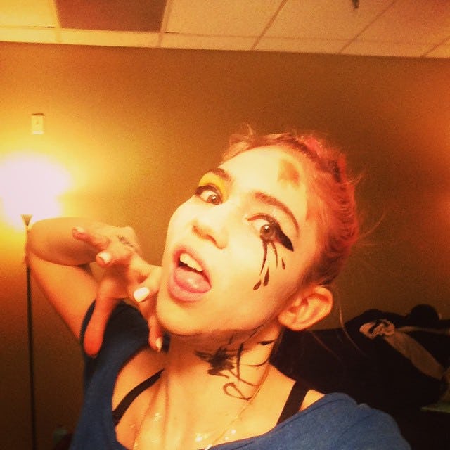 Grimes’s Most Daring Beauty Looks
