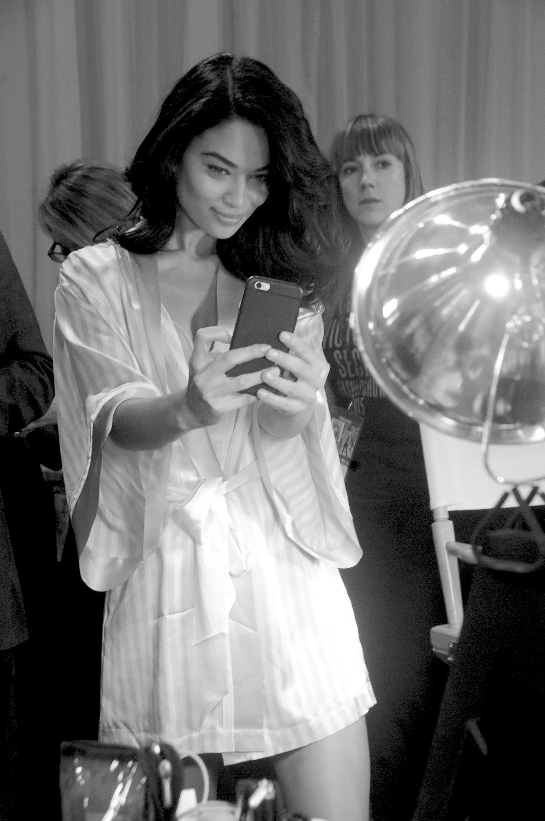 Backstage at the 2015 Victoria’s Secret Fashion Show