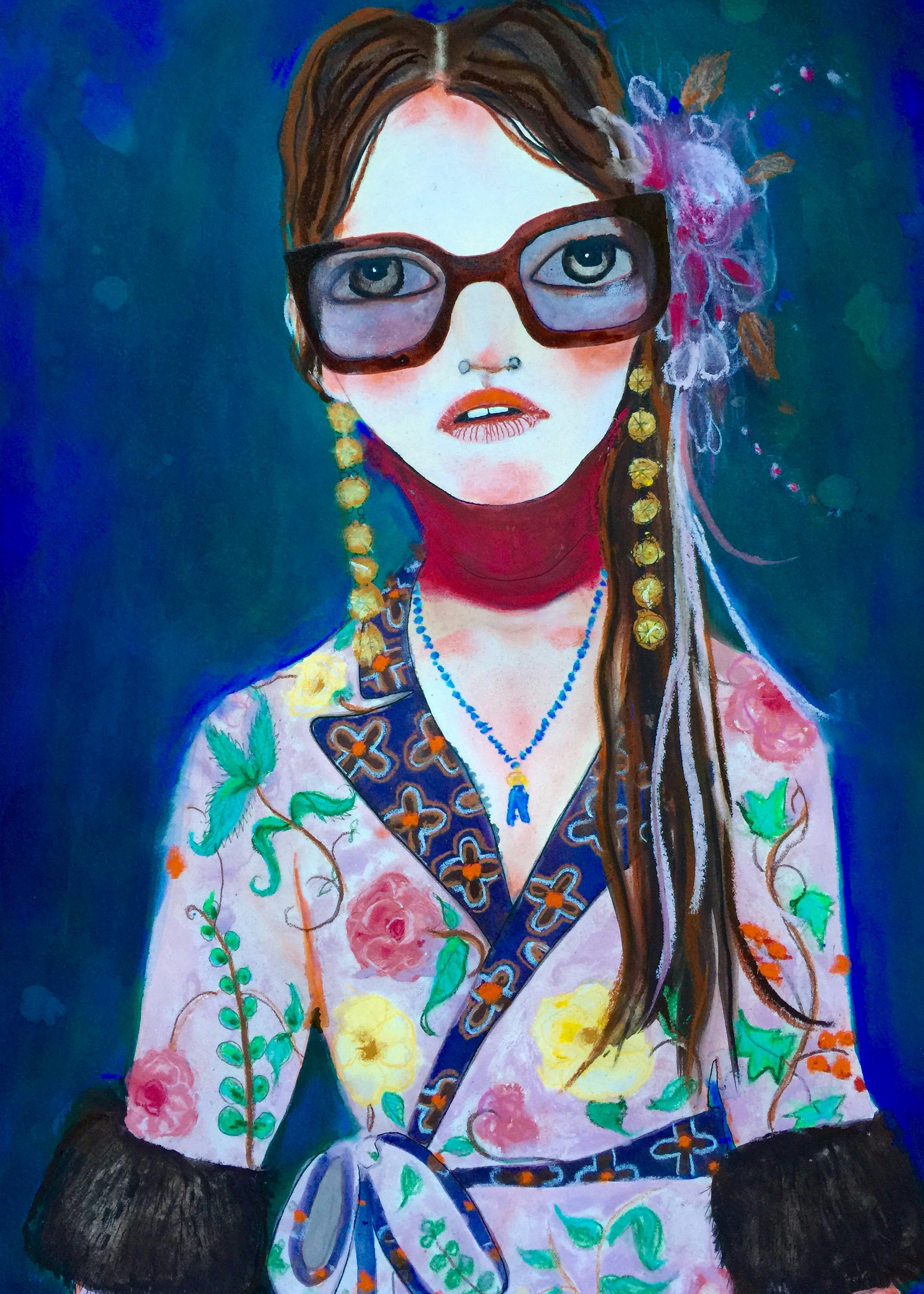 Photos: Talking with Gucci’s Favorite Female Artist: @UnskilledWorker