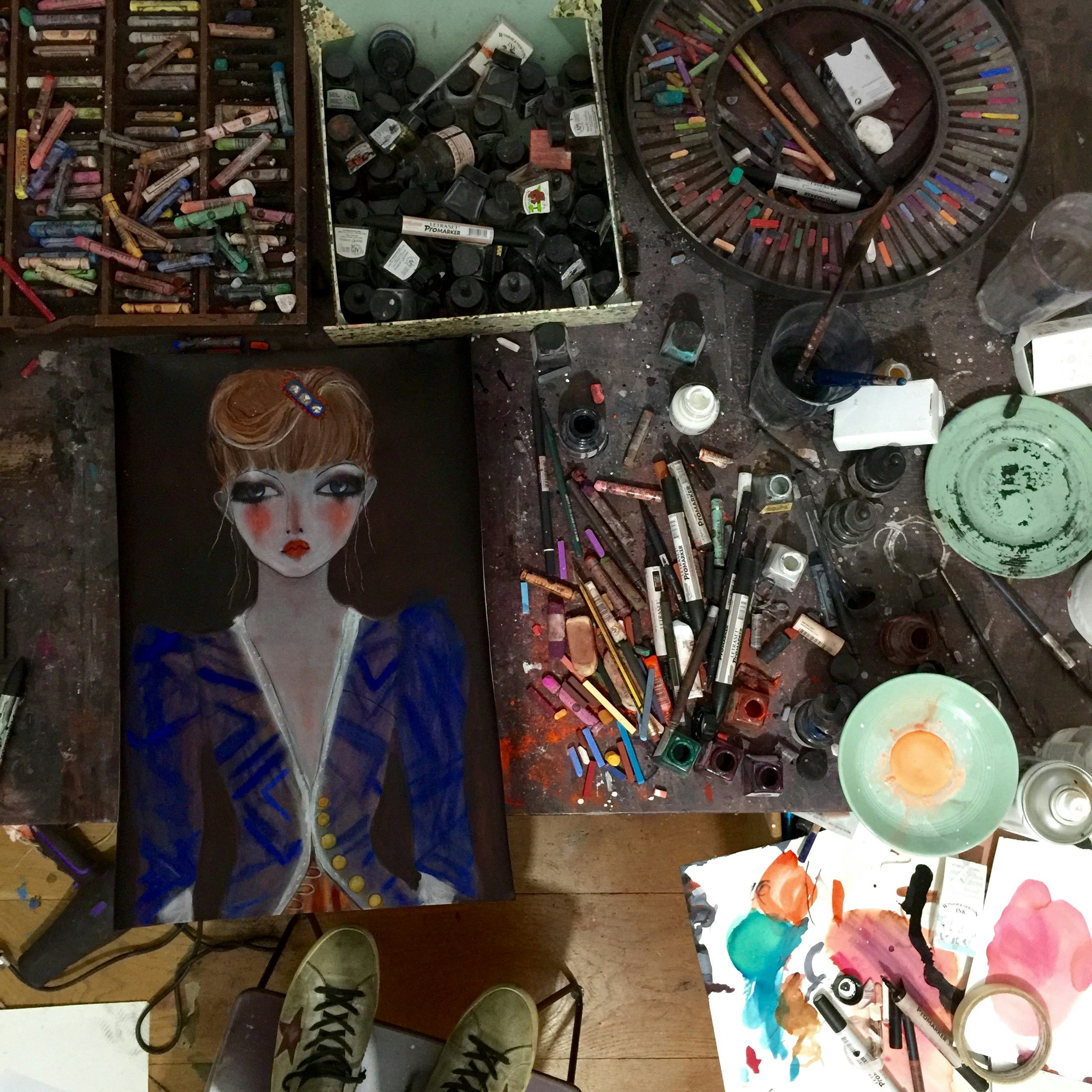 Talking with Gucci’s Favorite Female Artist: @UnskilledWorker