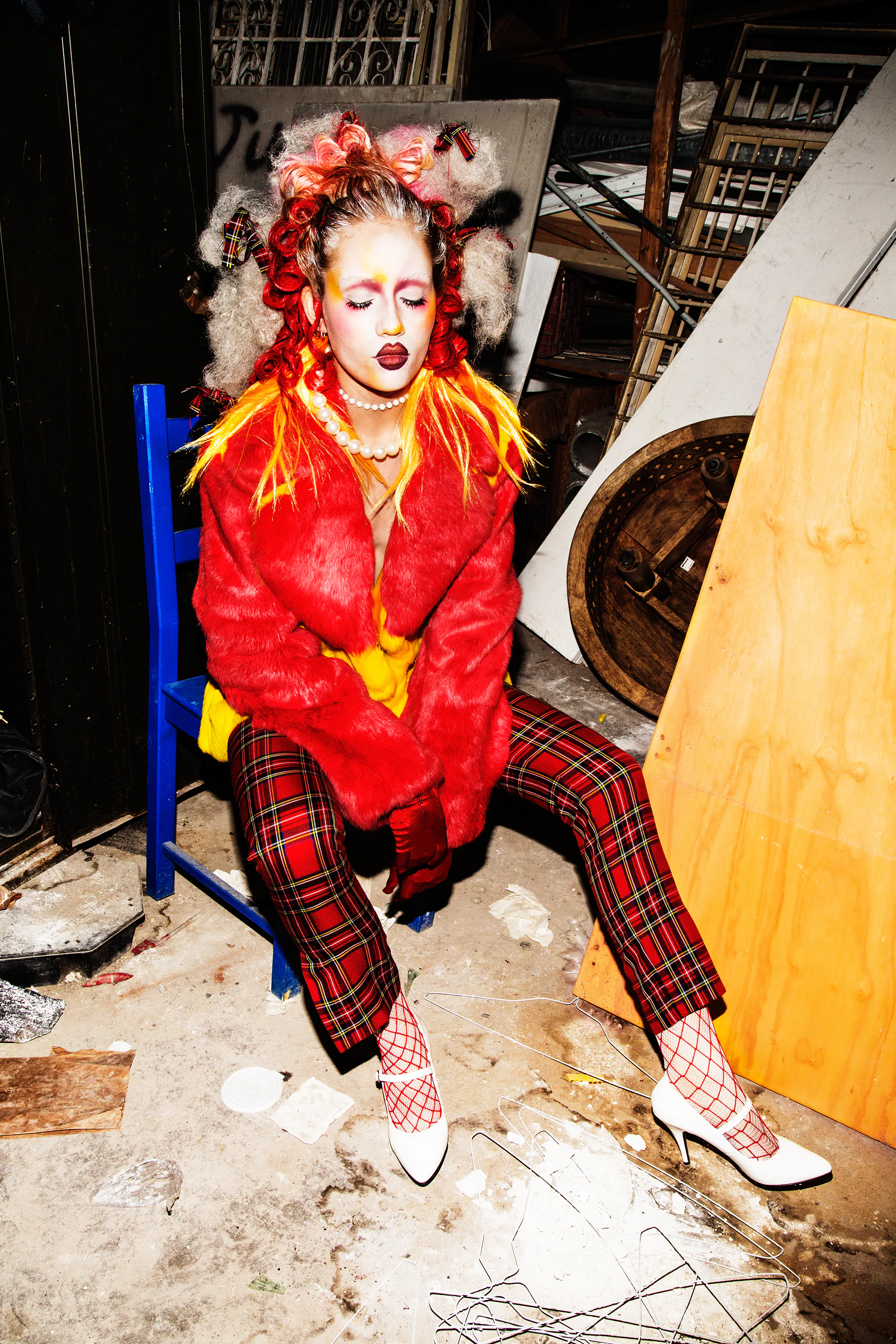 Photos: Eric Schlosberg’s Fall Inspiration? Blair Waldorf Turned Punk