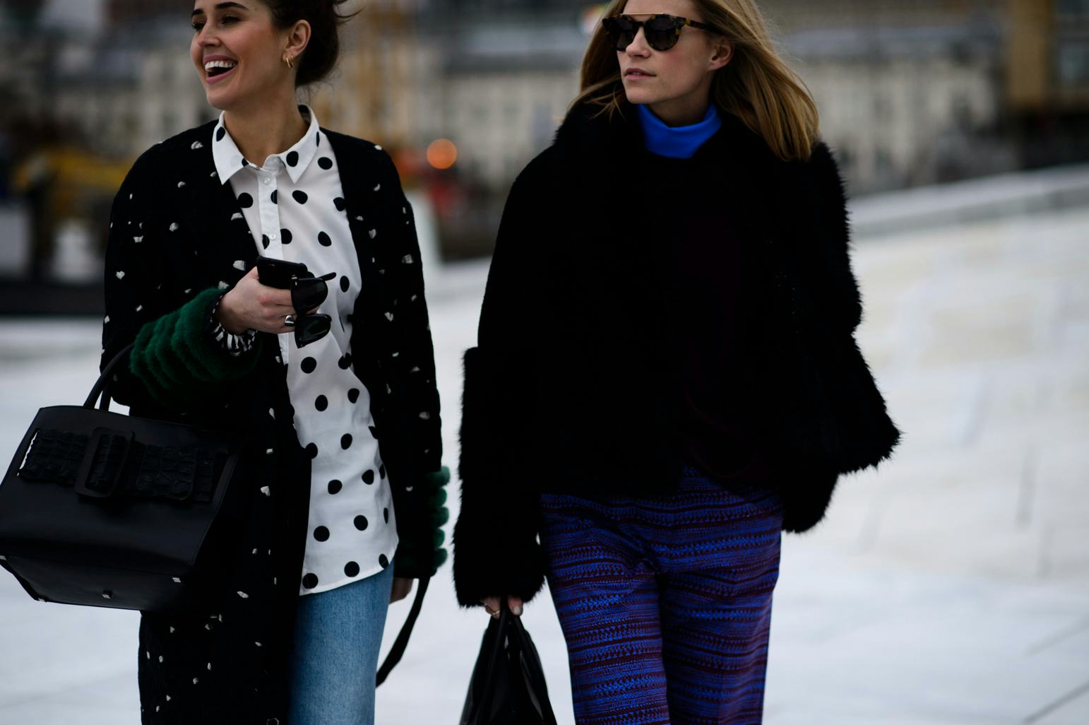 Scandanavian Street Style: See the Best Looks from Oslo Fashion Fall 2016