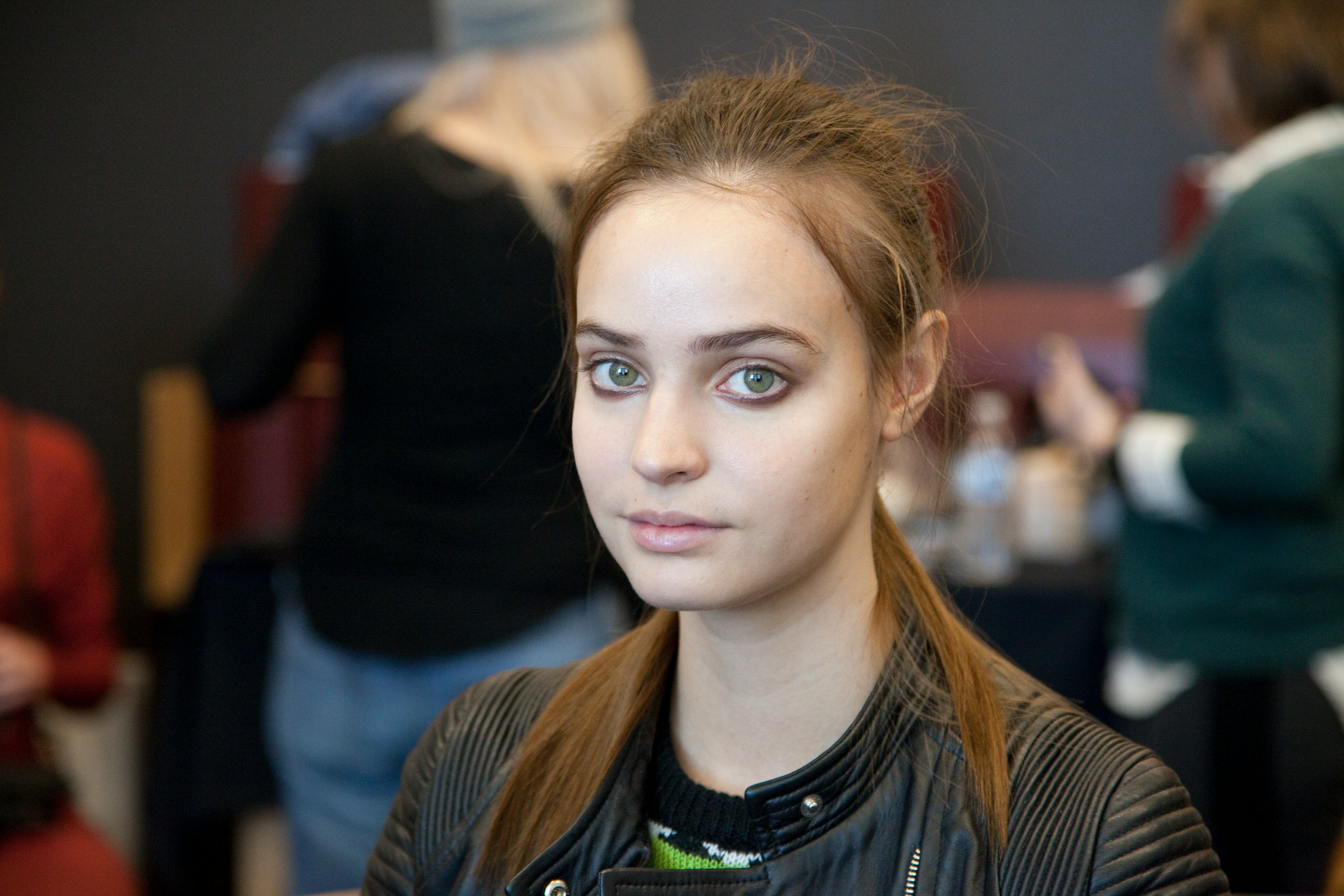 Backstage at Ryan Roche Fall 2016