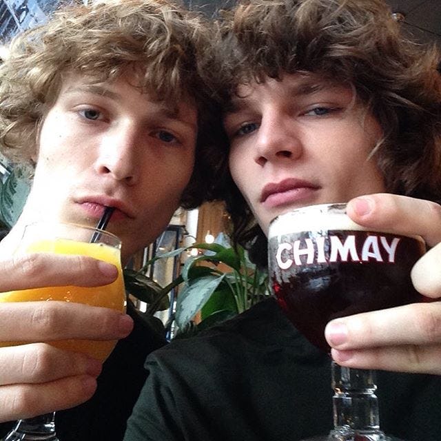 How Male Models Chillax After Fashion Month