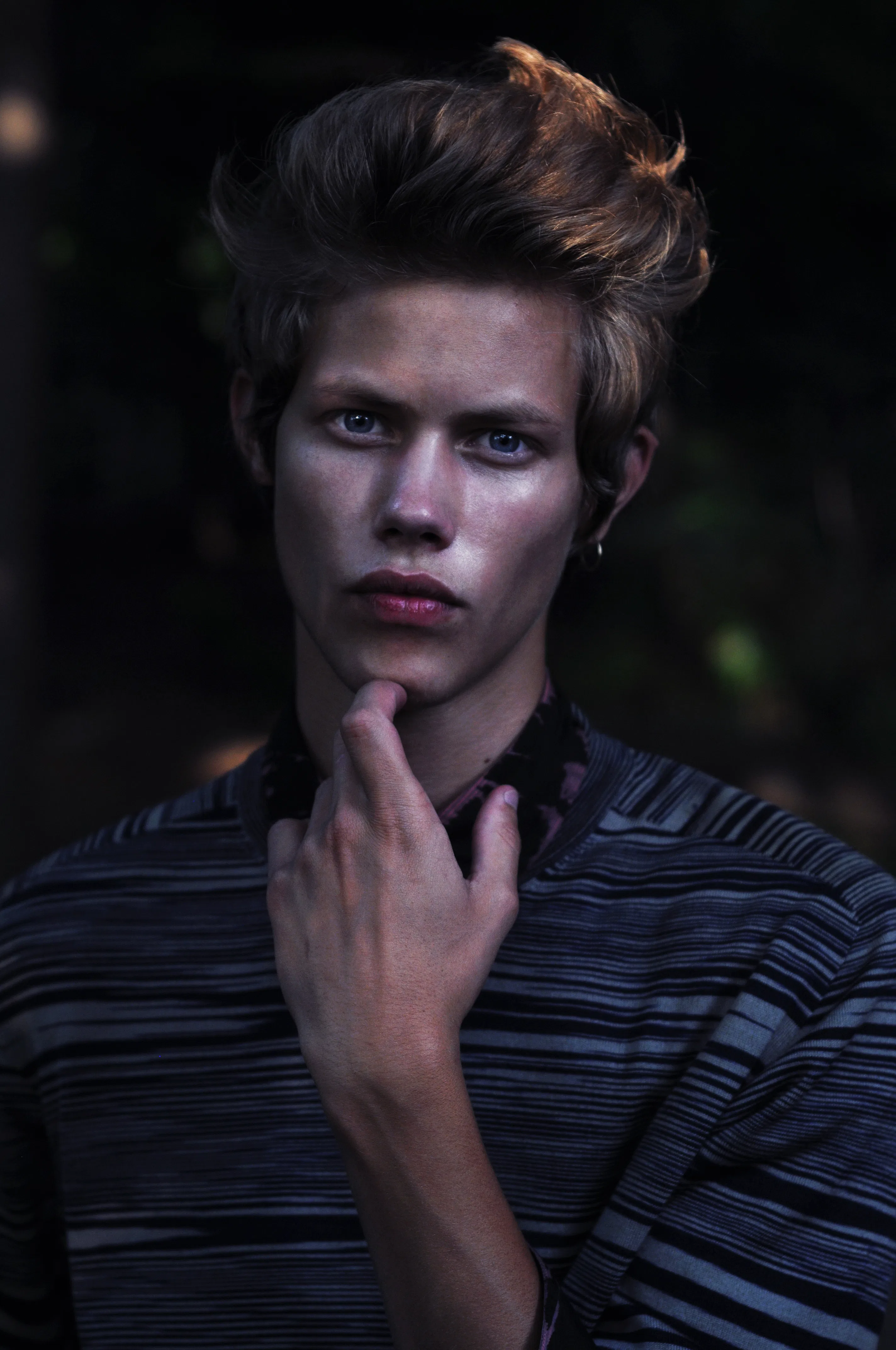 Photos: Joel Wolfe, Male Model and “Blue-Eyed Boy,” Googles His Workouts