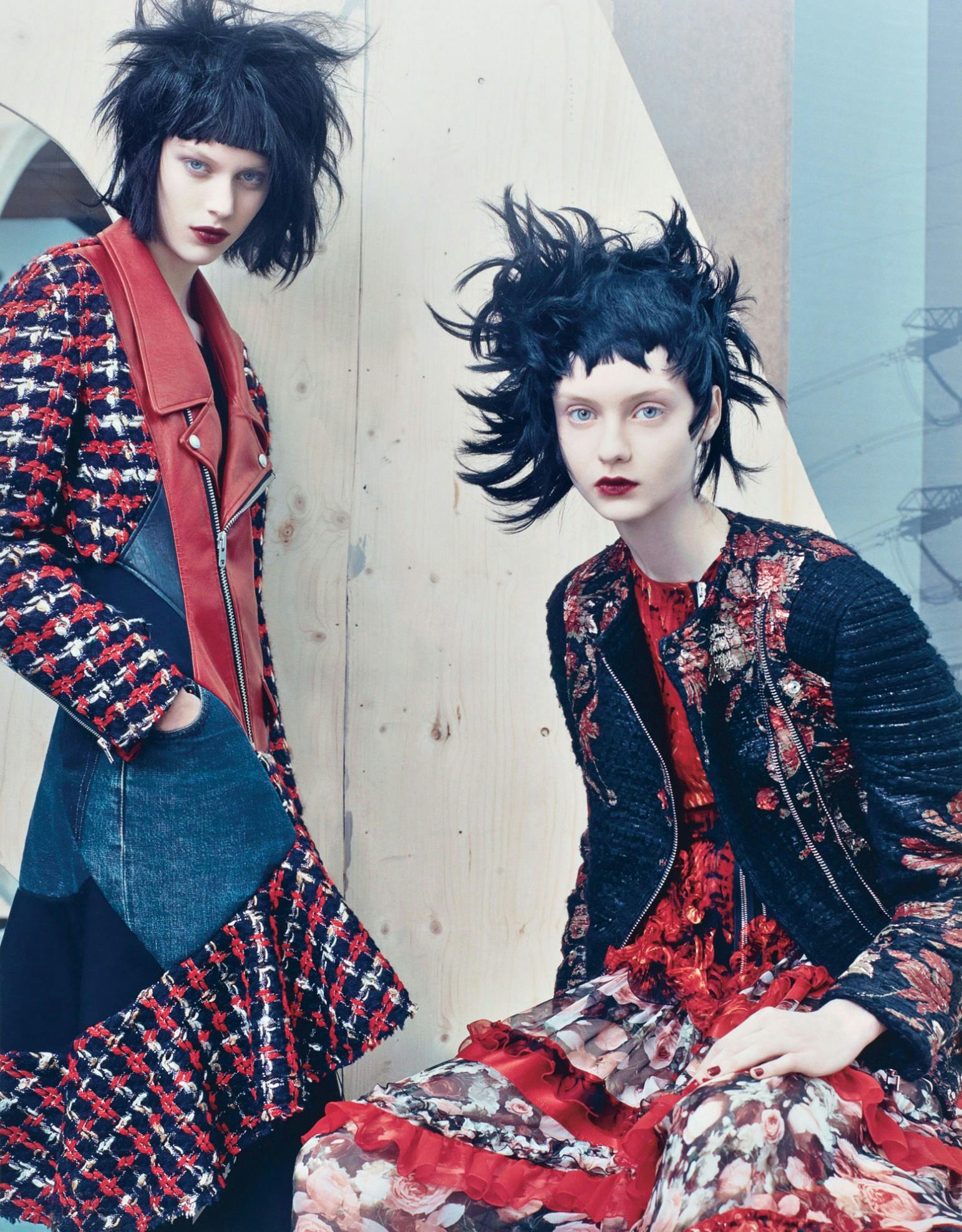 Exaggerated, Over-the-Top Hair from the W Archives