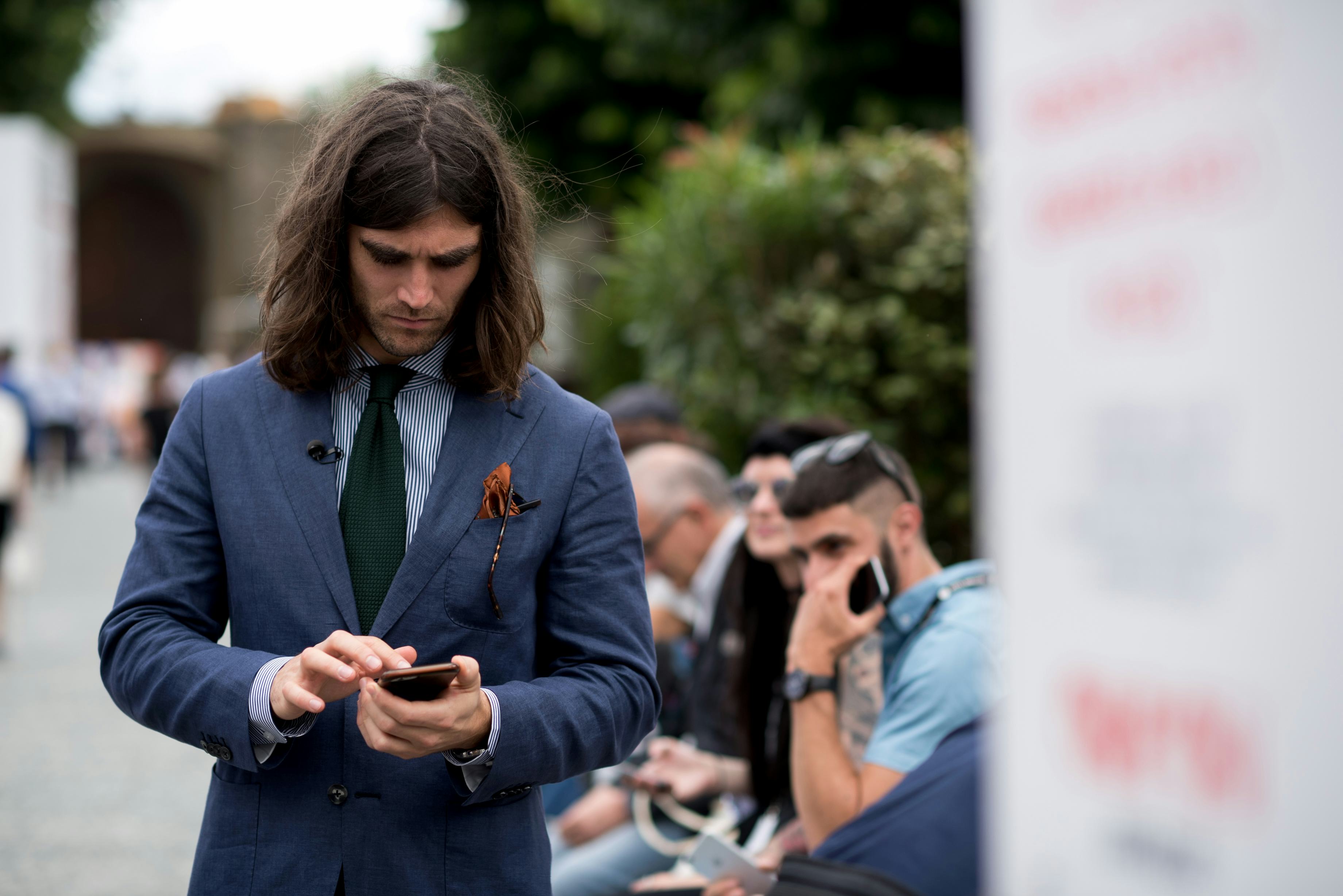 All the Best Street Style from Pitti Uomo Spring 2017, Day 1