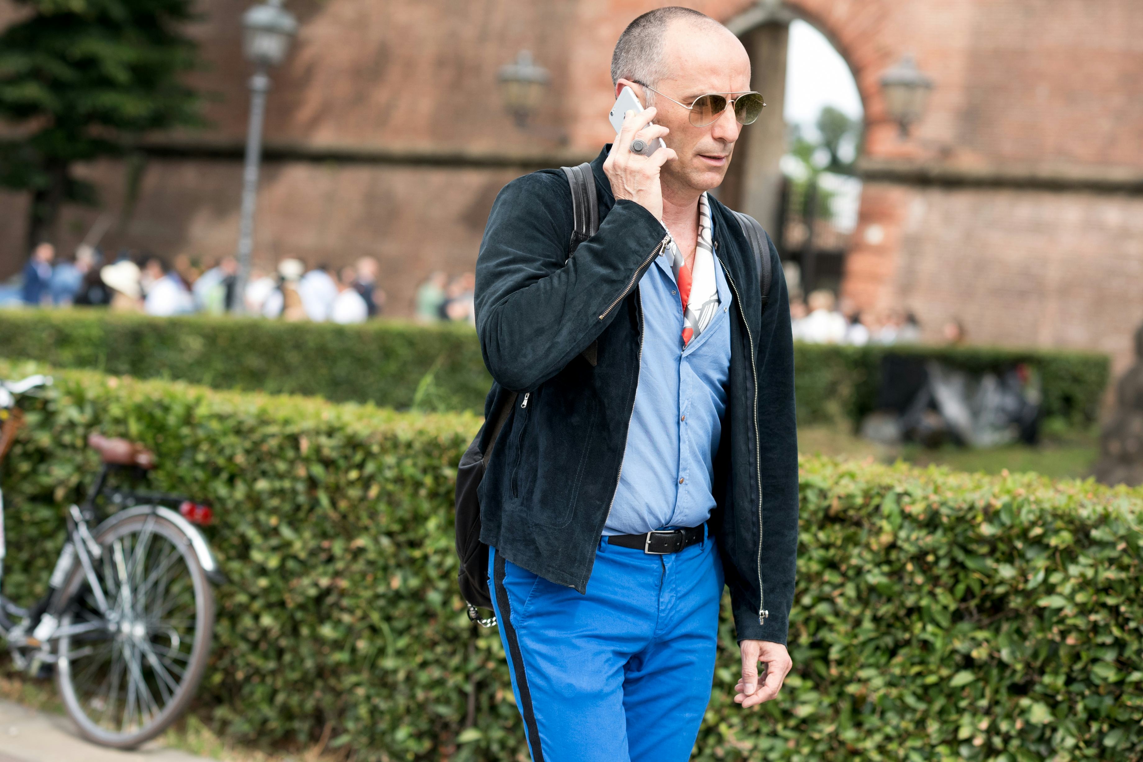 The Best Street Style from Pitti Uomo Spring 2017, Day 2