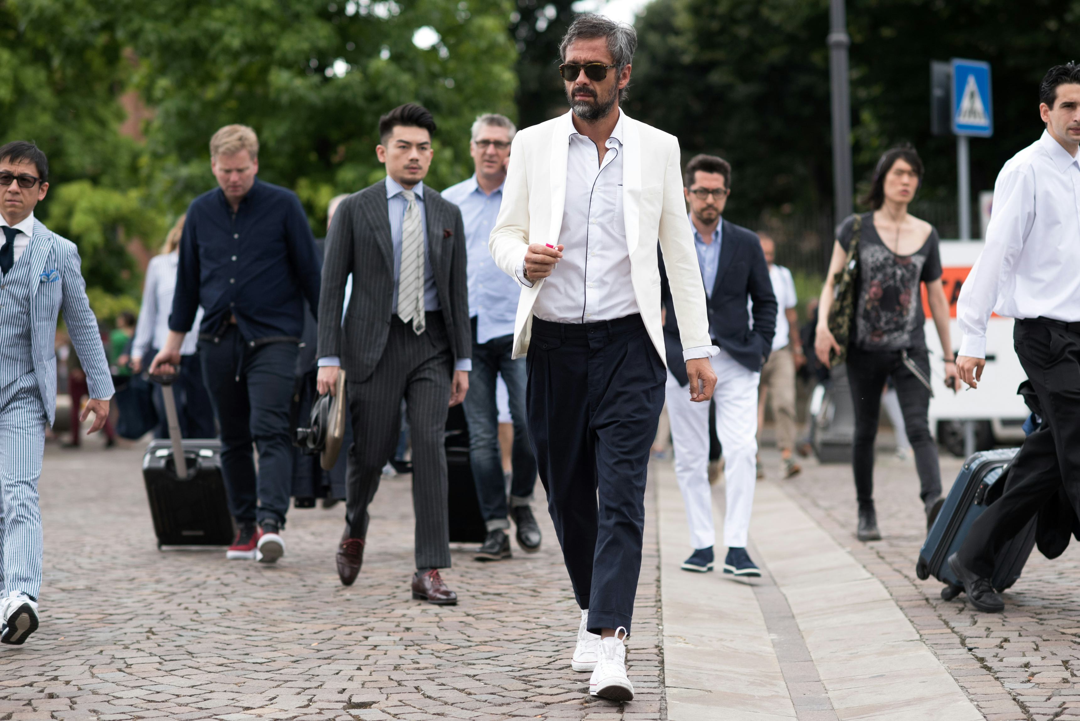 The Best Street Style from Pitti Uomo Spring 2017, Day 2