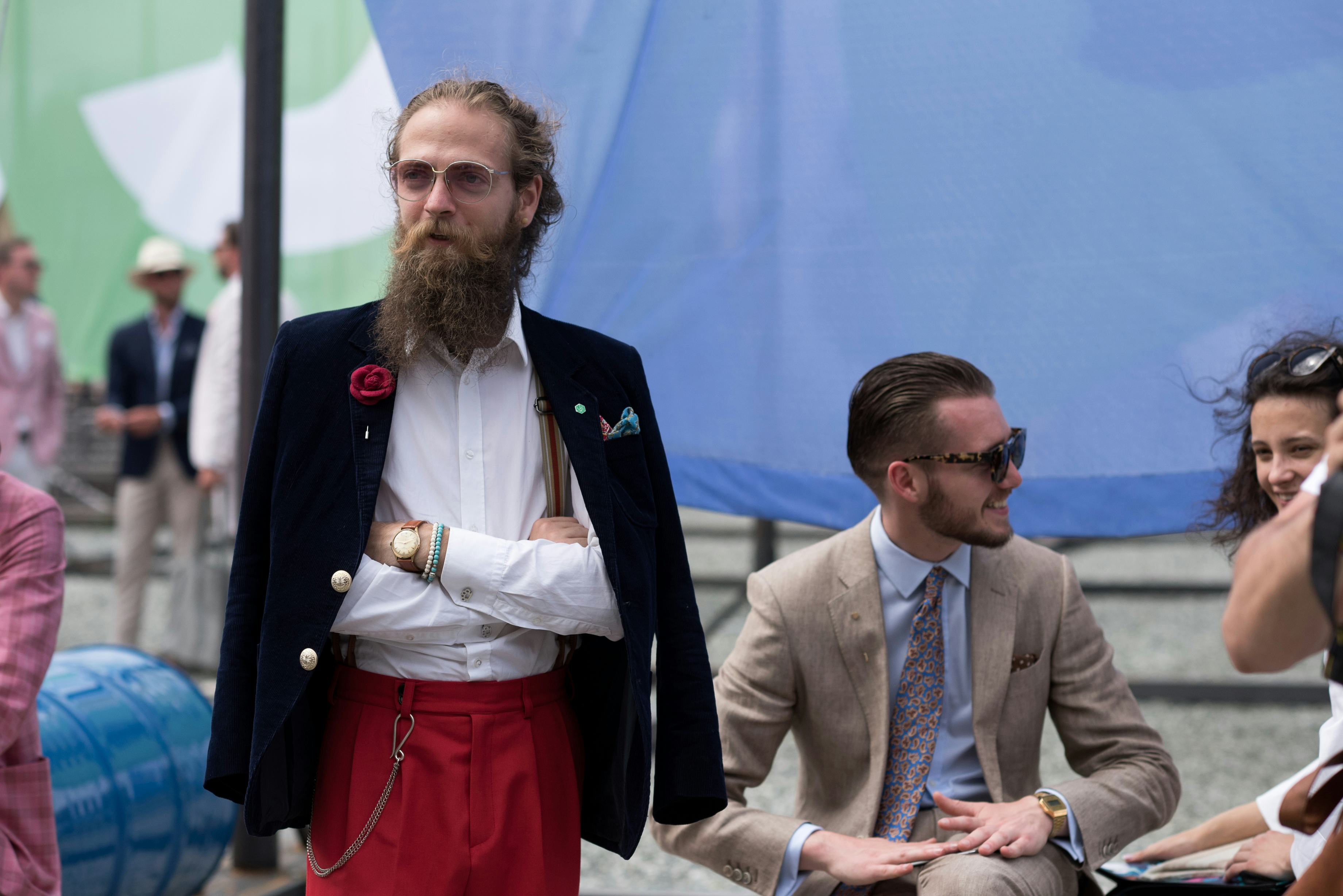 The Best Street Style from Pitti Uomo Spring 2017, Day 2