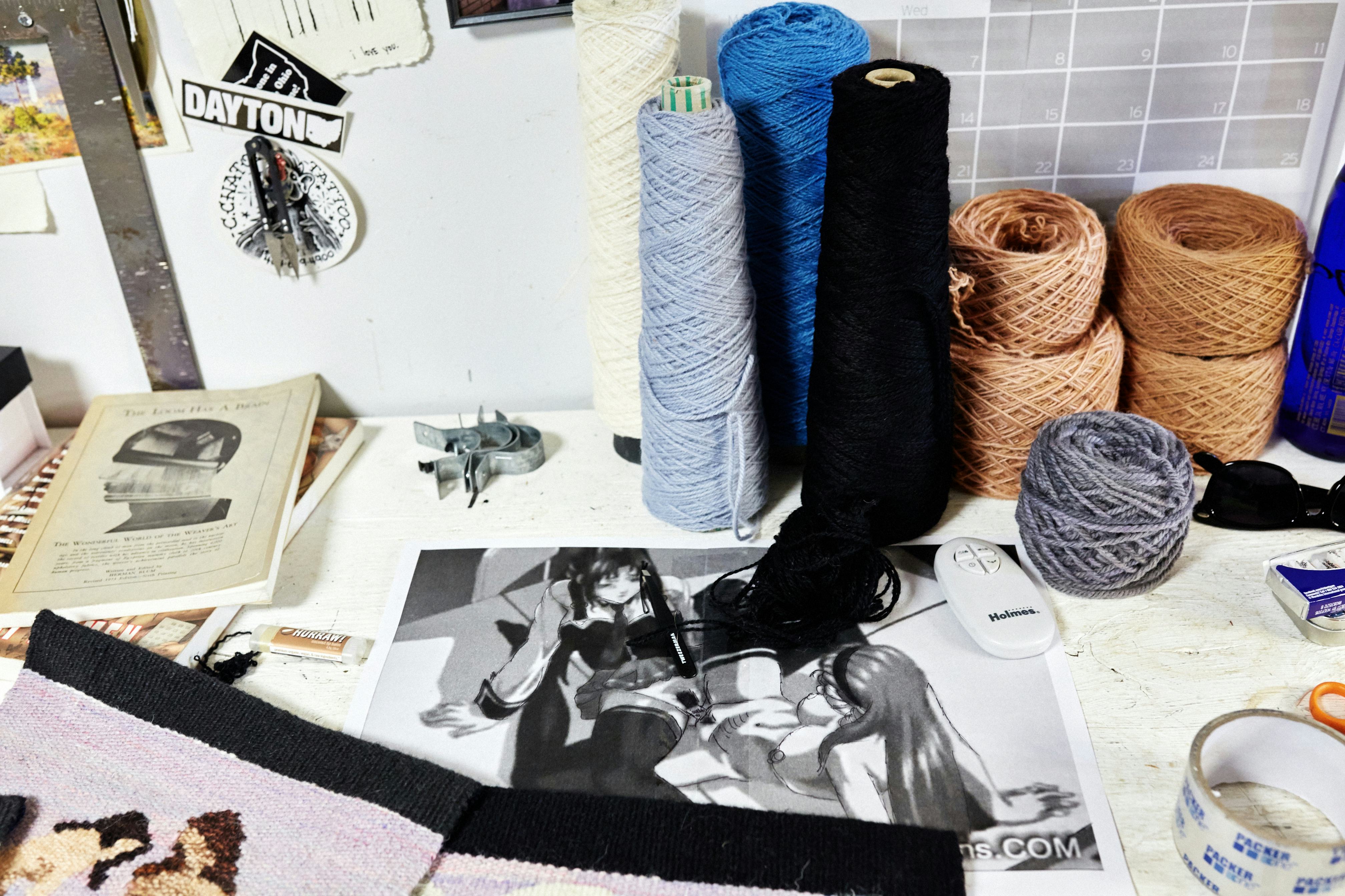 Inside Erin M. Riley’s Sex and Tapestry-Filled Brooklyn Studio