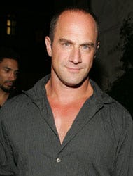 Chris Meloni talks DNA evidence, Chrissy fits and his transvestite fans