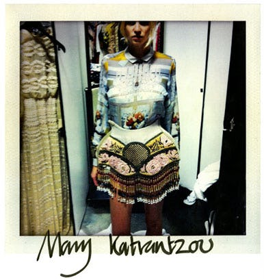 On Set with Alex White