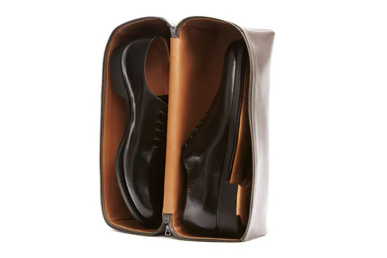 Office Obsession: Leather Shoe Box