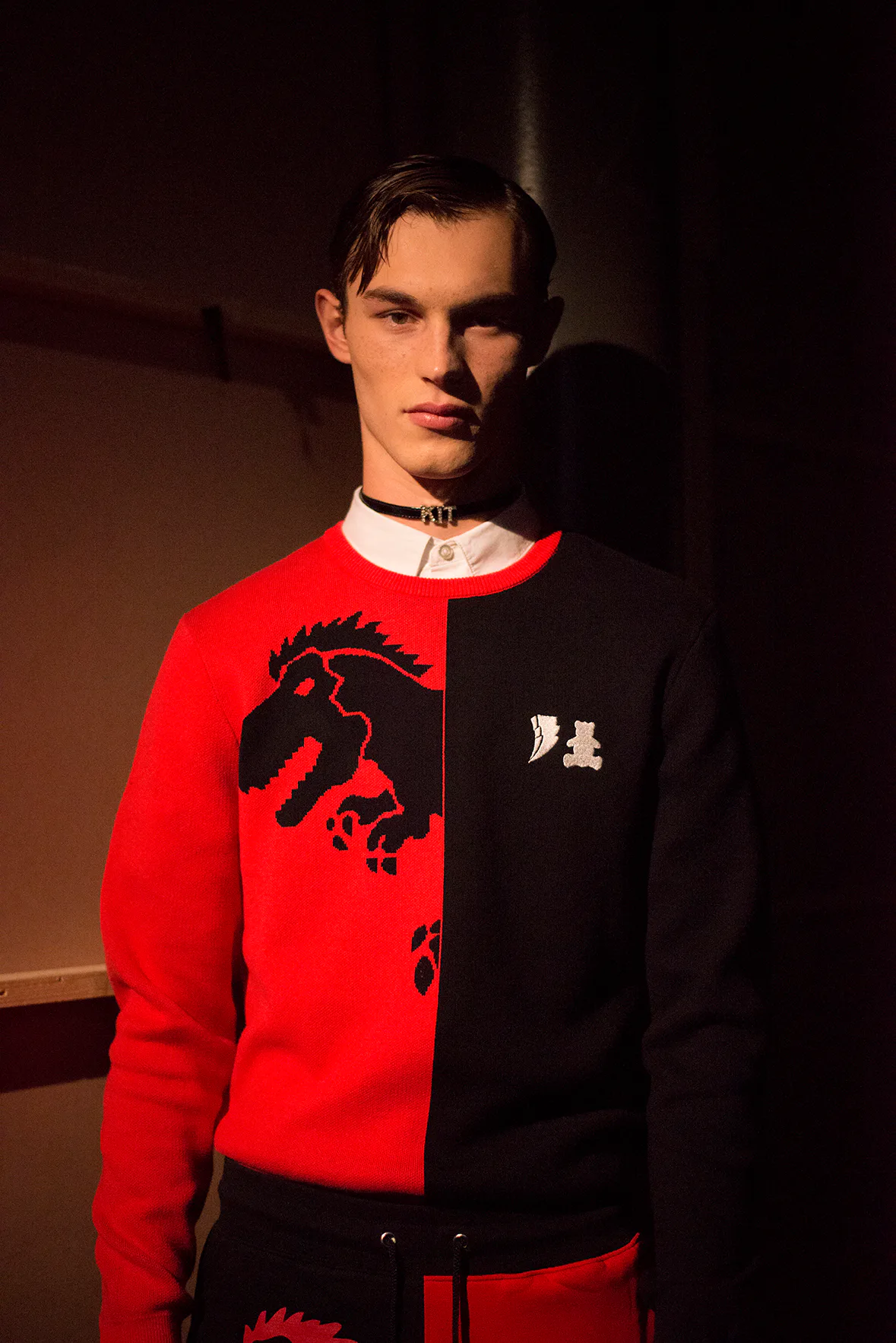 The Men’s Choker Necklace Trend Is Alive and Well at London Fashion Week