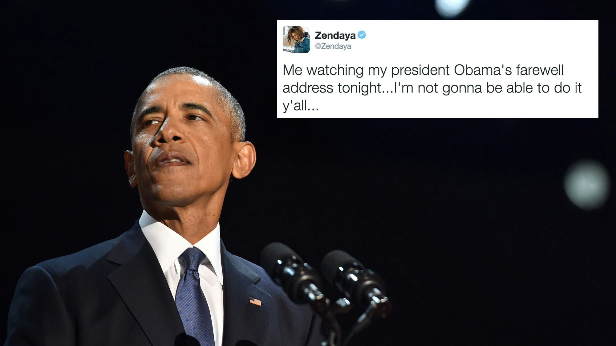 Celebrities Respond to President Barack Obama’s Final Speech