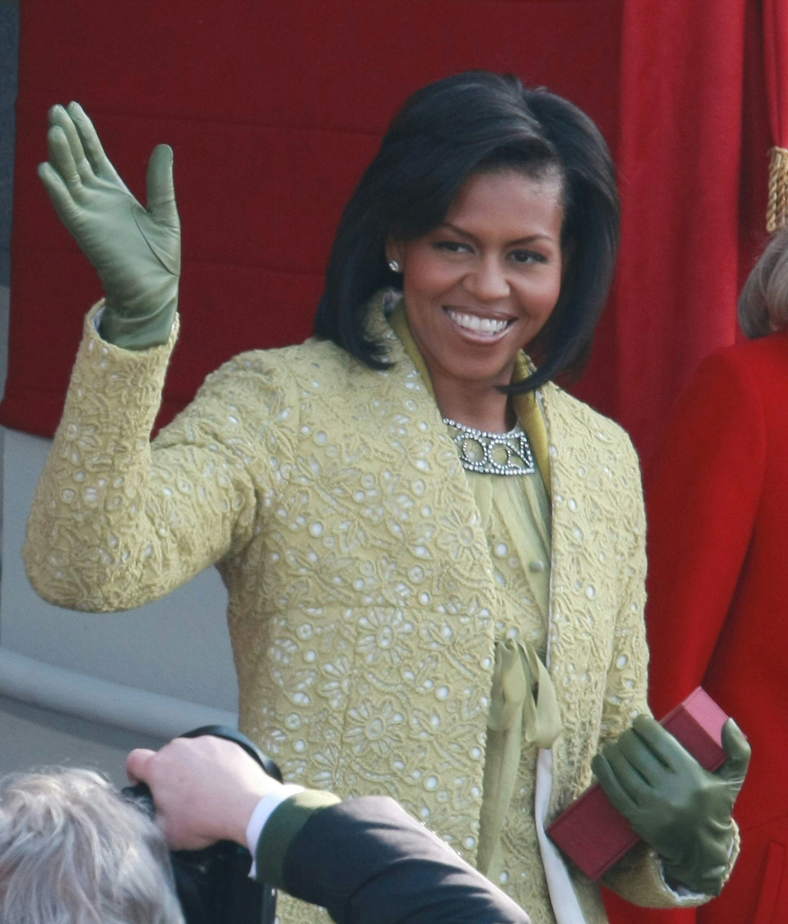 Michelle Obama and Her Hair: Celebrating Eight Years of Bangs, Curls ...
