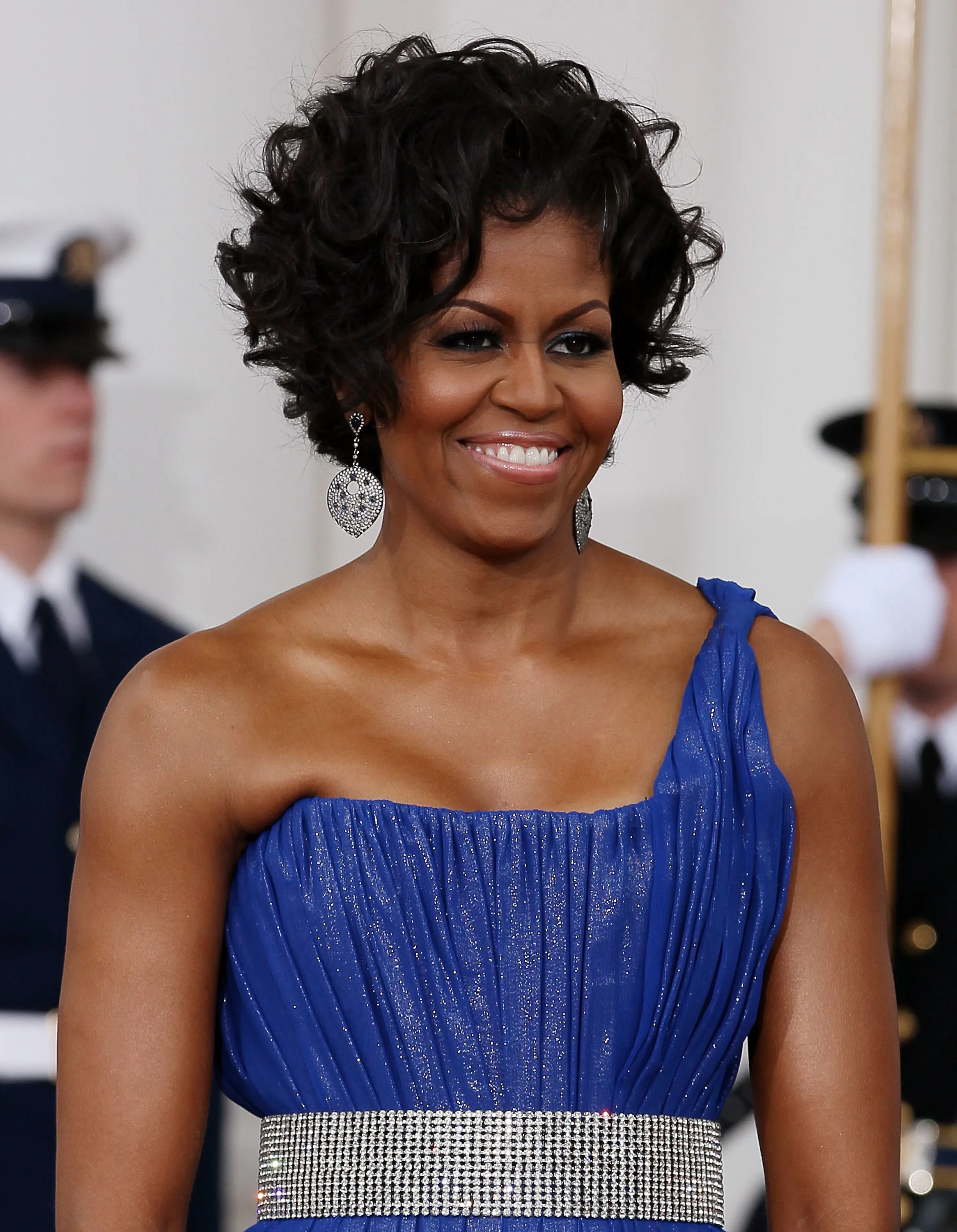 Michelle Obama and Her Hair: Celebrating Eight Years of Bangs, Curls ...