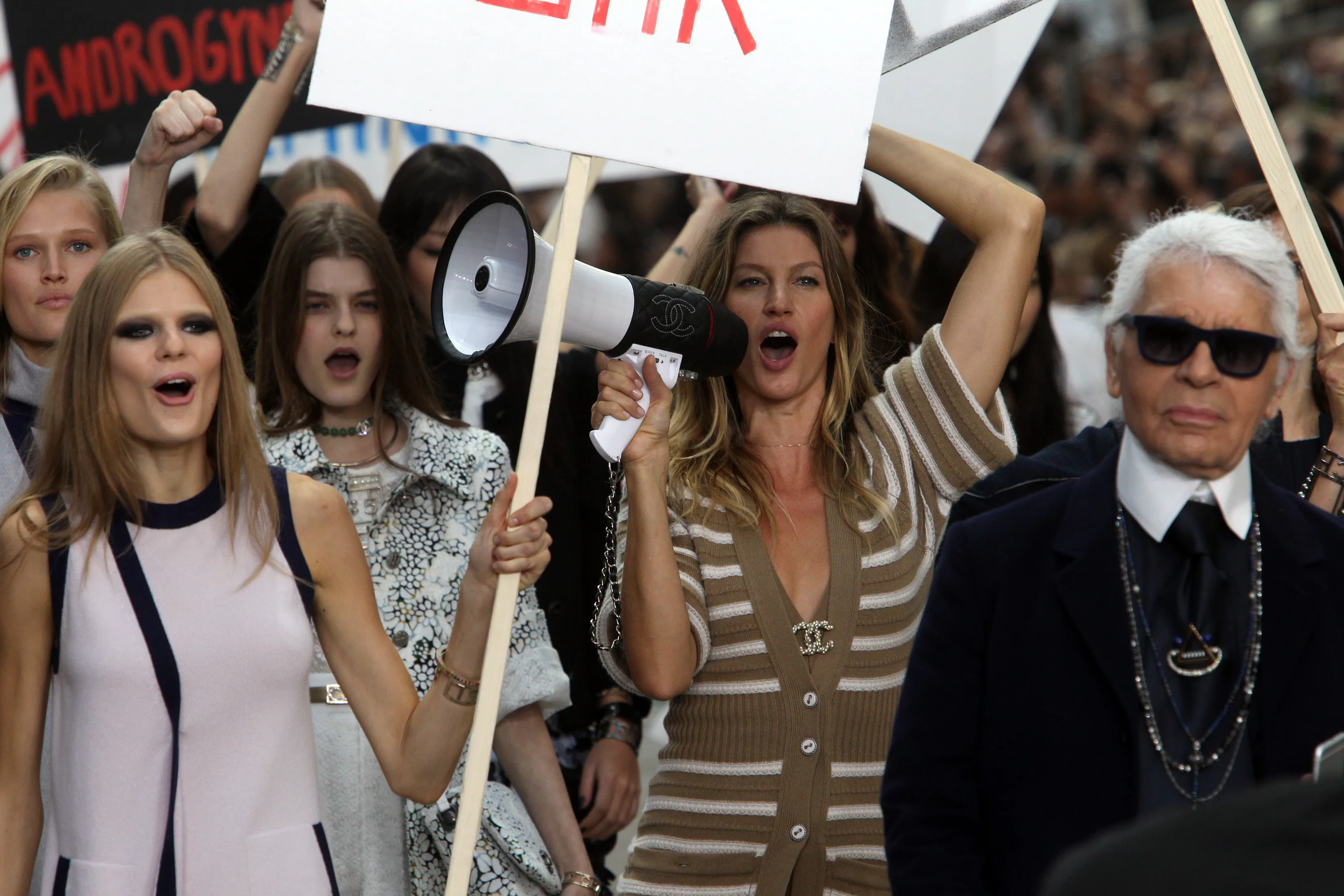 A Brief, Visual History of Politics on the Runway, From Vivienne ...
