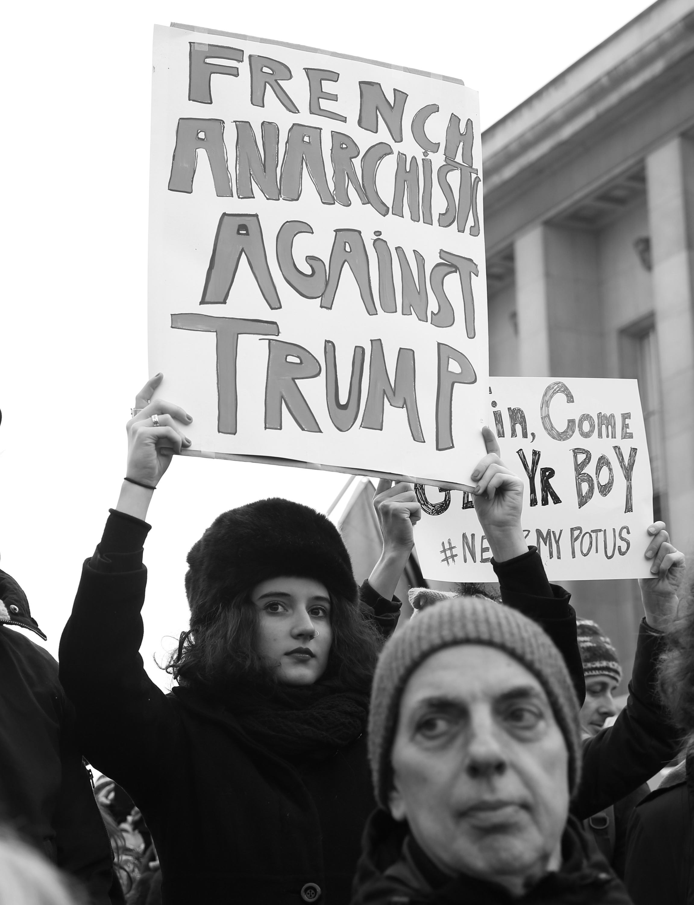 The Women’s March Takes Paris: See Photographs of Les Femmes Nasty