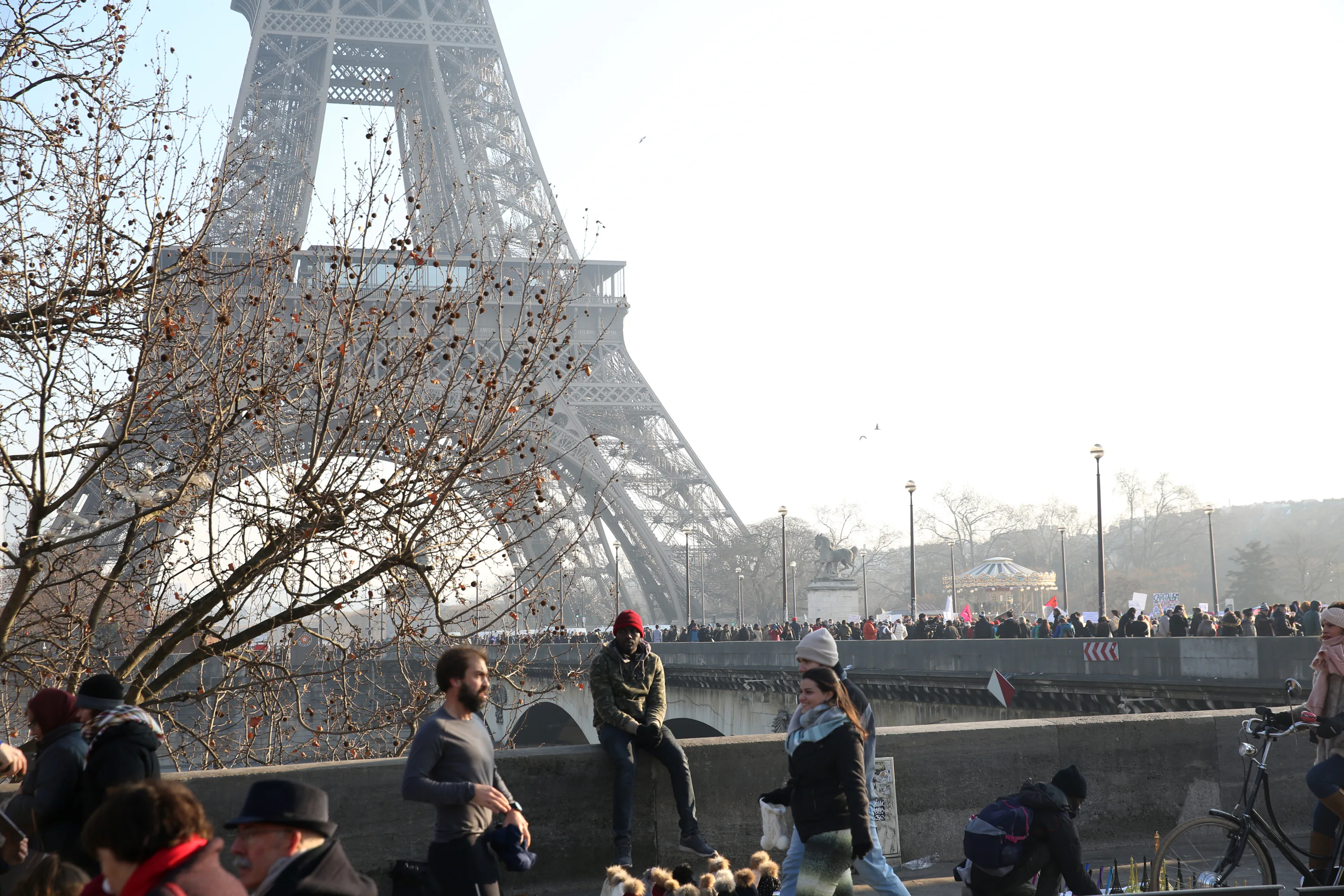 The Women’s March Takes Paris: See Photographs of Les Femmes Nasty