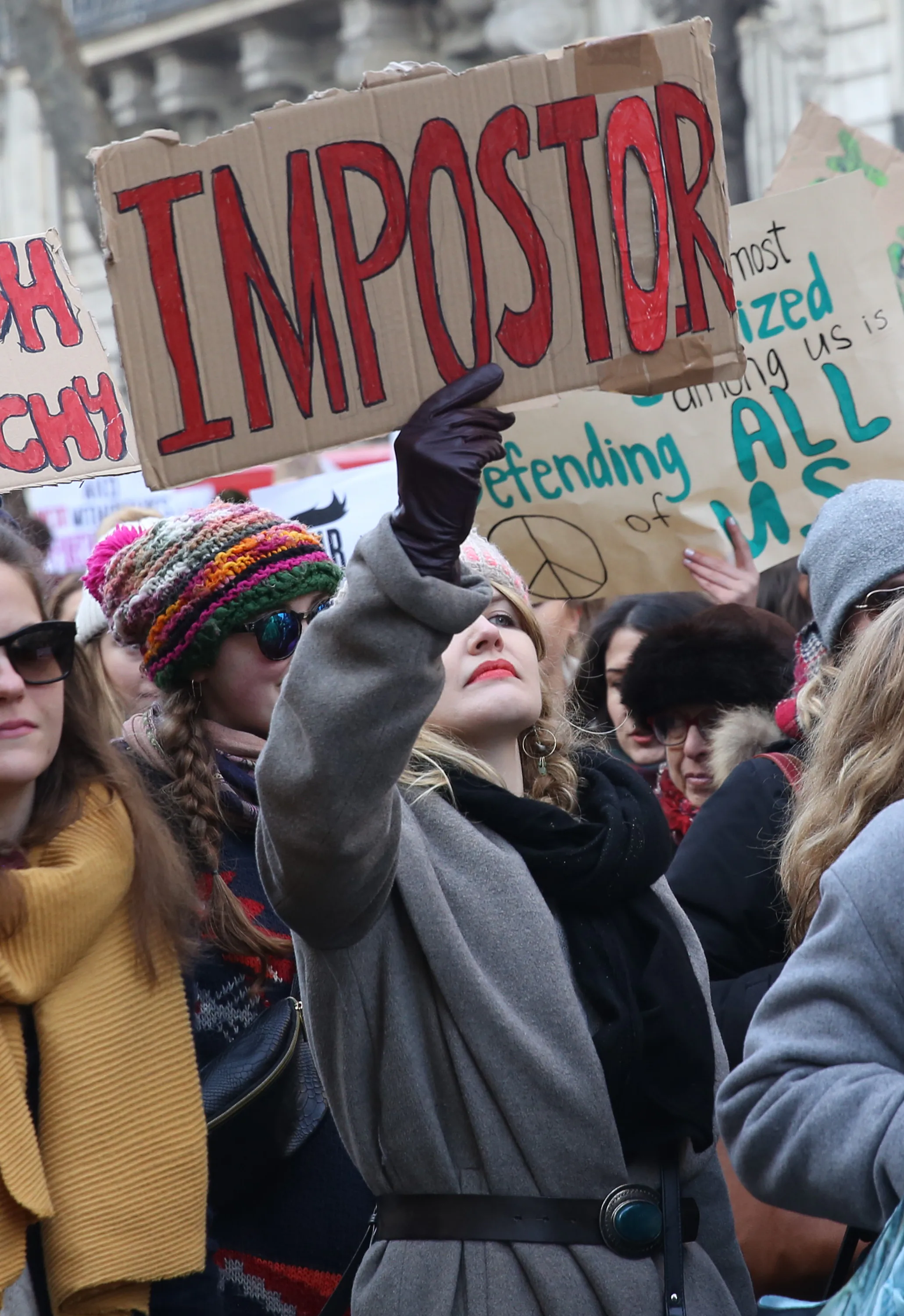The Women’s March Takes Paris: See Photographs of Les Femmes Nasty