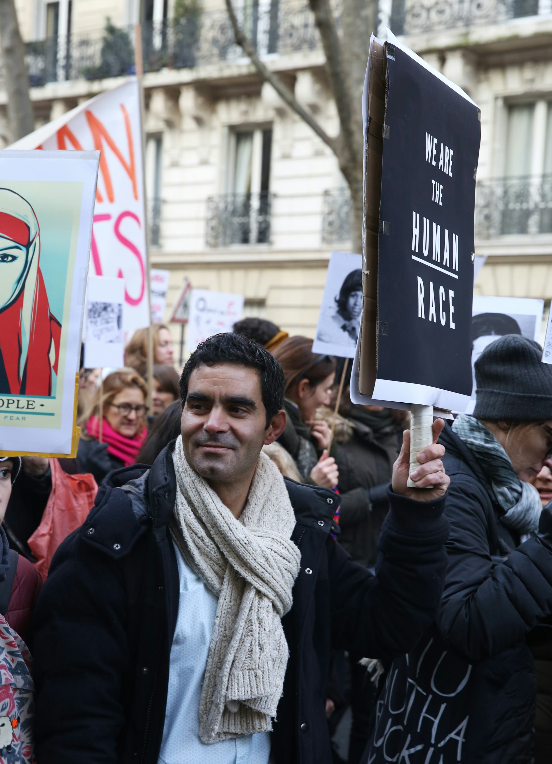 The Women’s March Takes Paris: See Photographs of Les Femmes Nasty