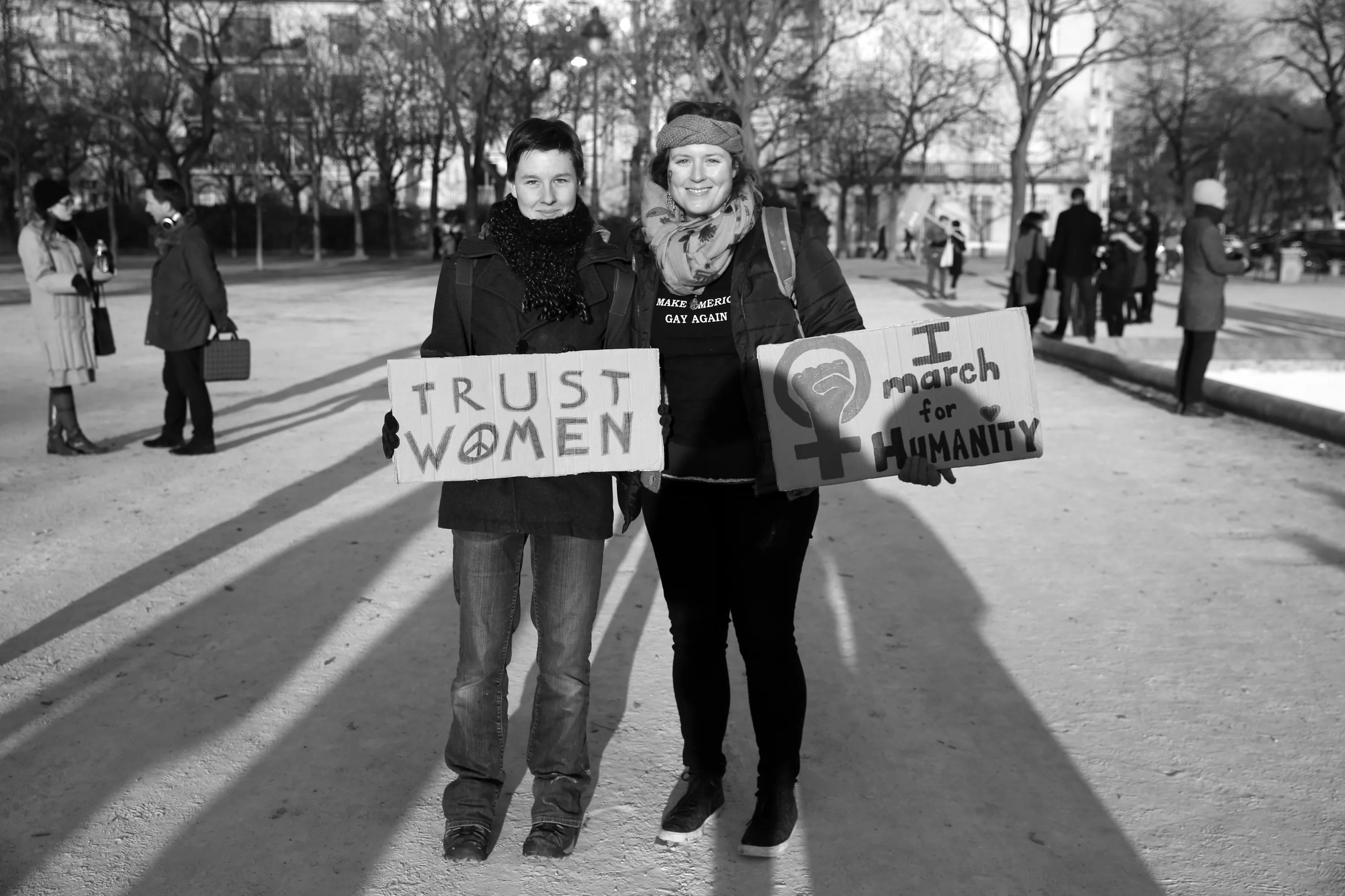 The Women’s March Takes Paris: See Photographs of Les Femmes Nasty
